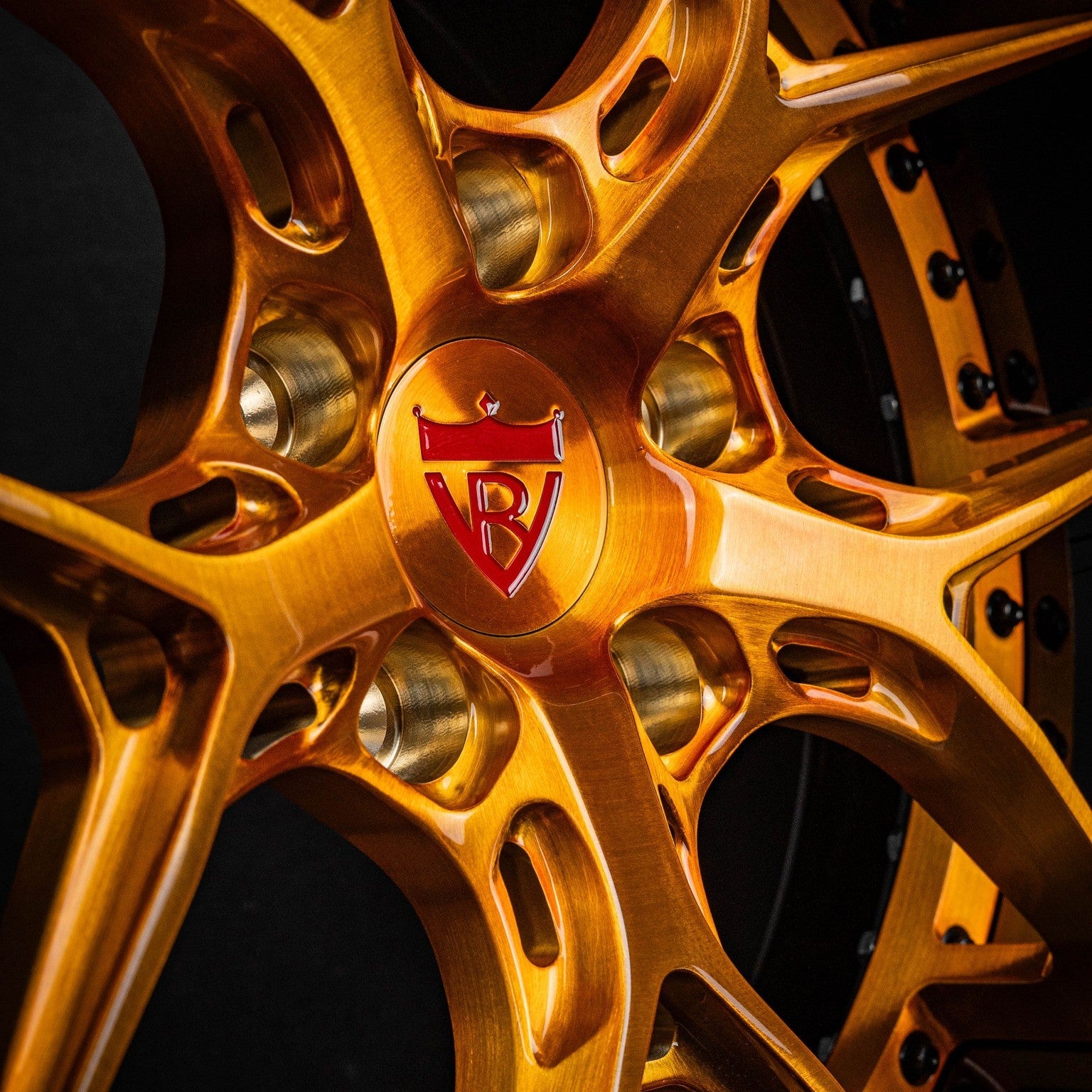 Chevy Camaro Custom Concave Deep Copper Black Wheel-RV-DR08D