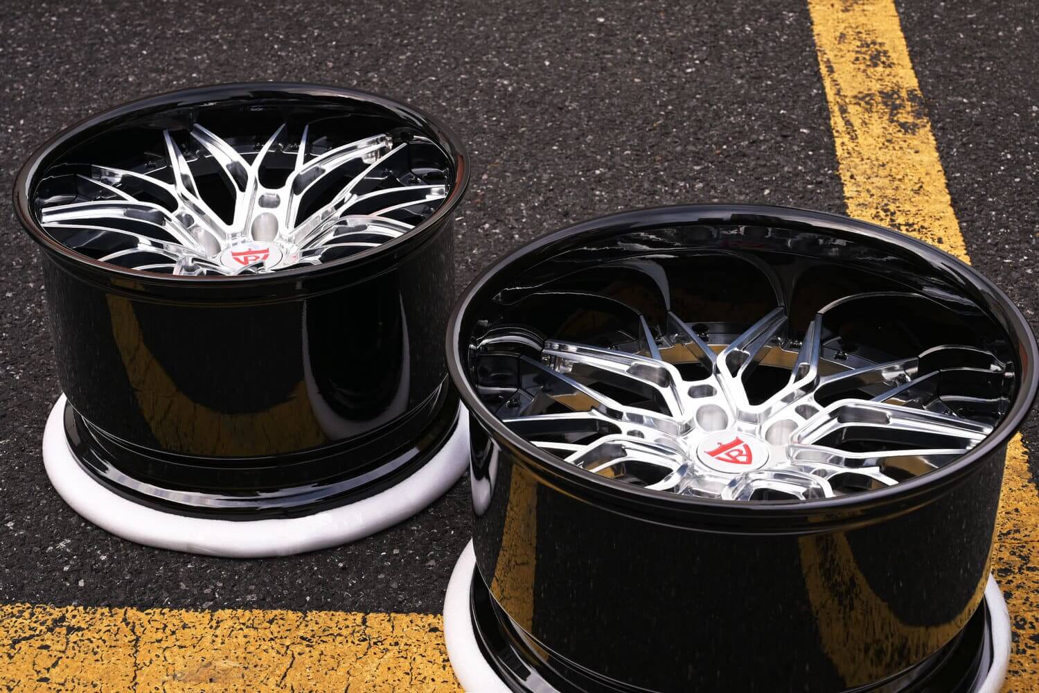 Extreme 12 Wide Deep Dish Wheels For 1984 Corvette C4 Rv T081 Rvrn