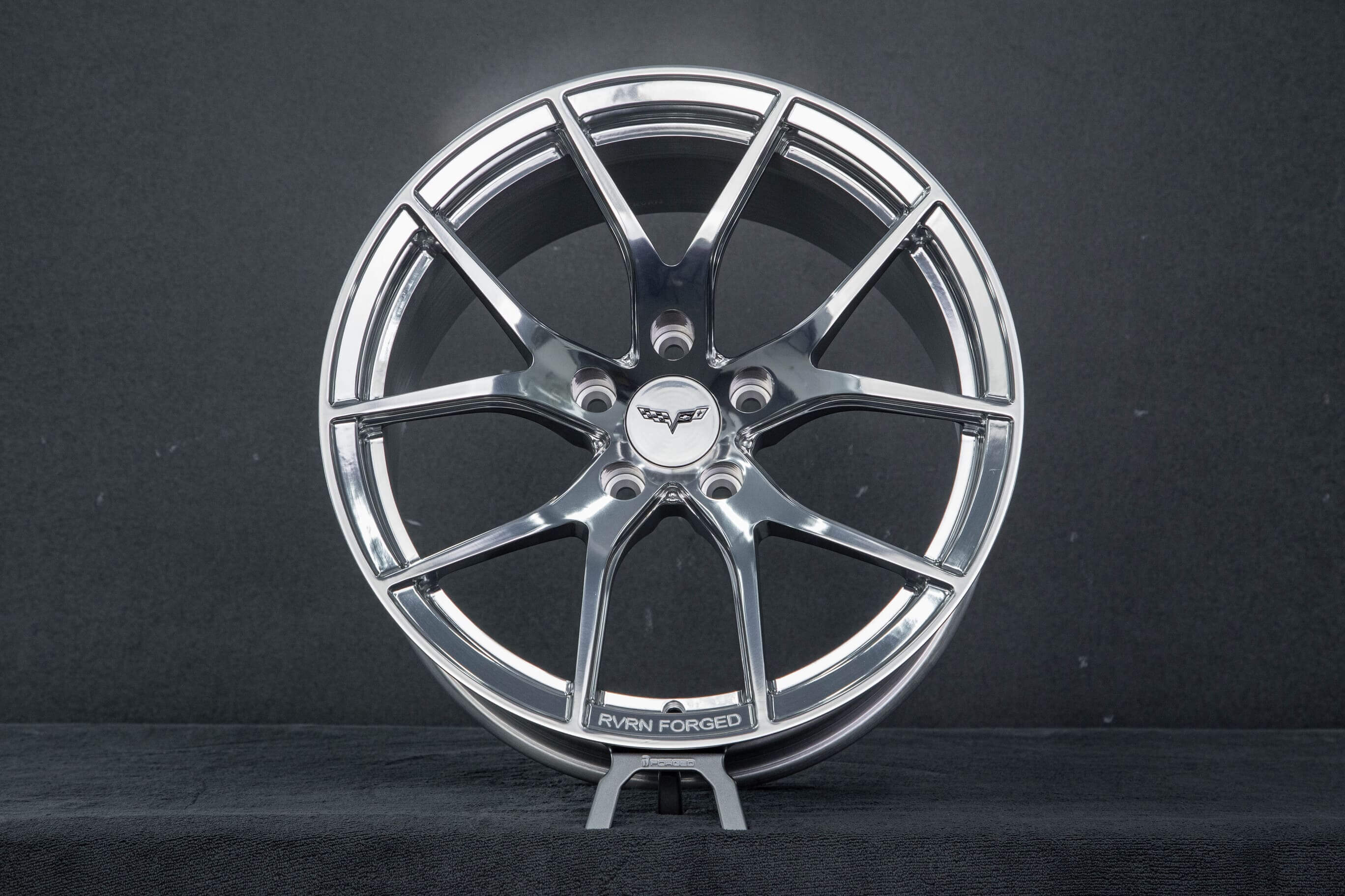 C6 Corvette Forged Wheels | Custom Polished RV-MC24 by RVRN