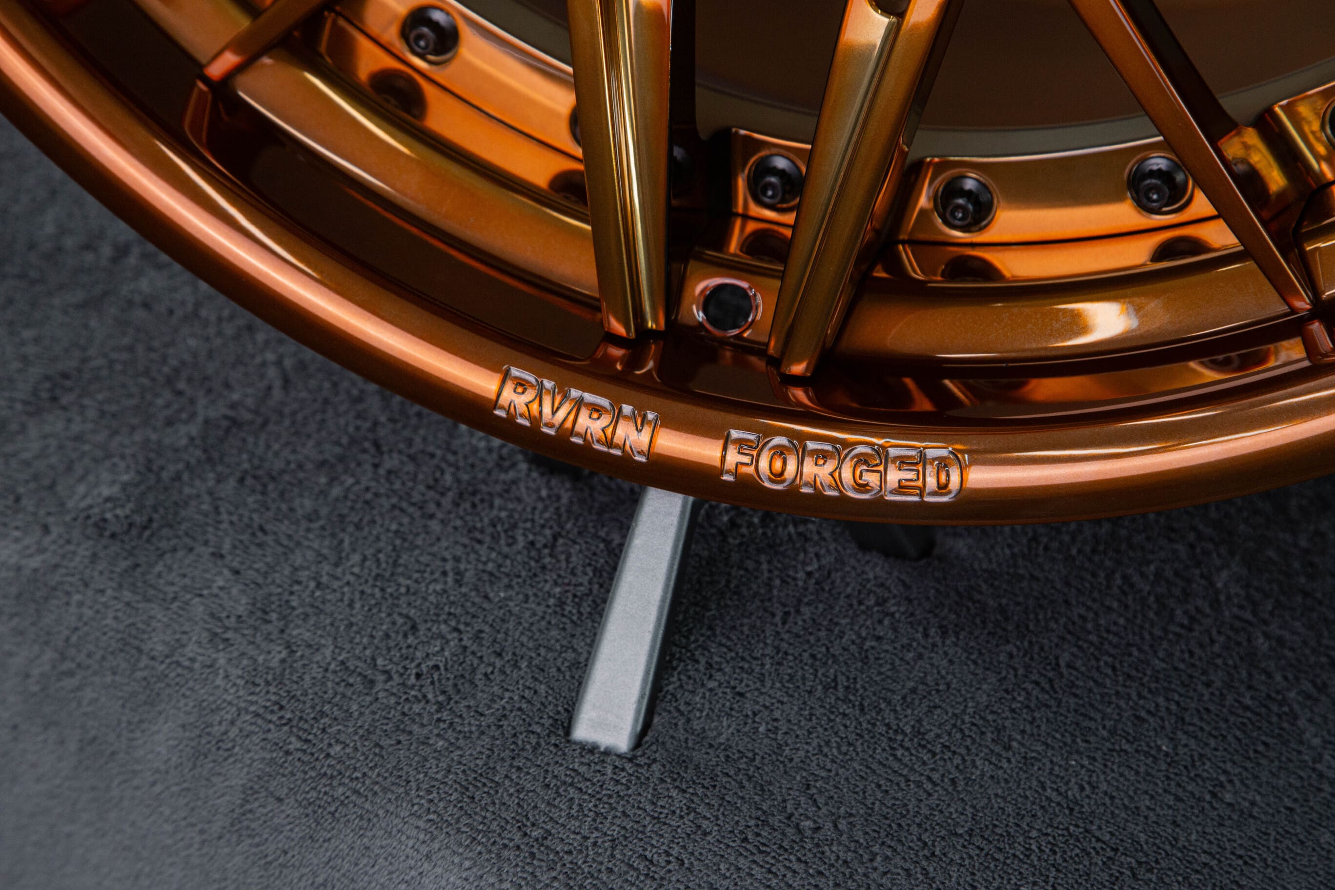 2008 C6 Corvette Custom Deep Dish 19" & 21" Bronze Wheels