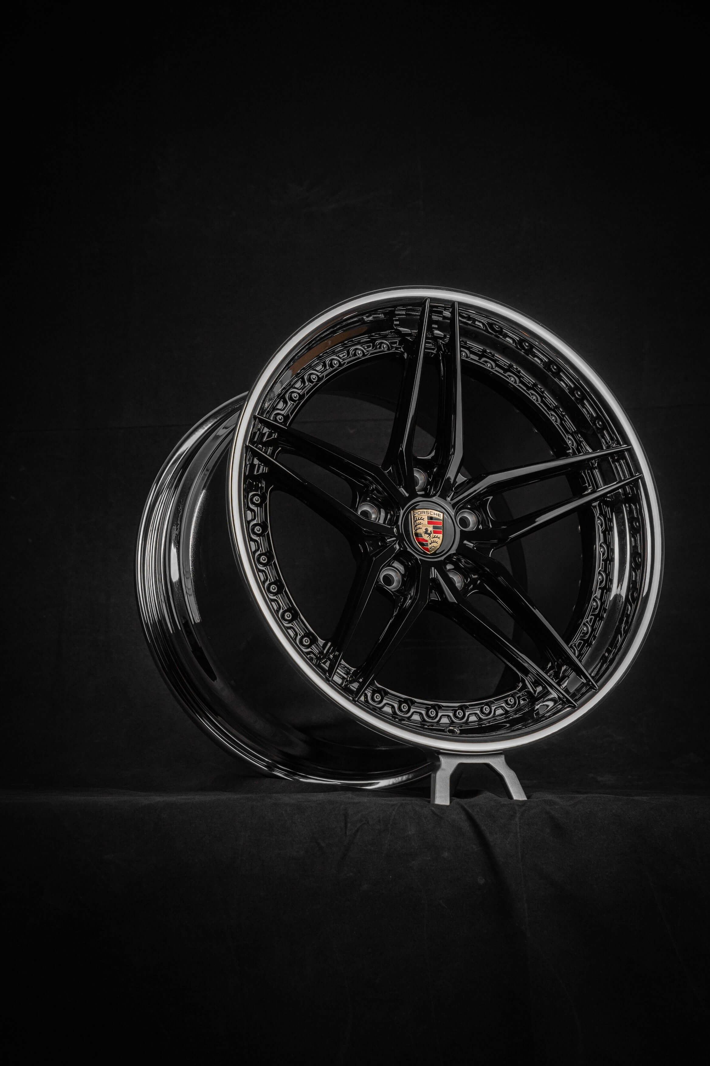 2008 Porsche 911 Turbo: Custom 5 Spoke Chrome Wheels RV-DP03 – RVRN WHEELS