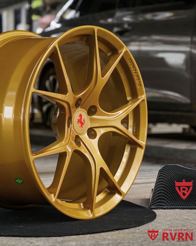 2010 Ferrari California Custom Wheels by RVRN: RV-MF02 – RVRN WHEELS