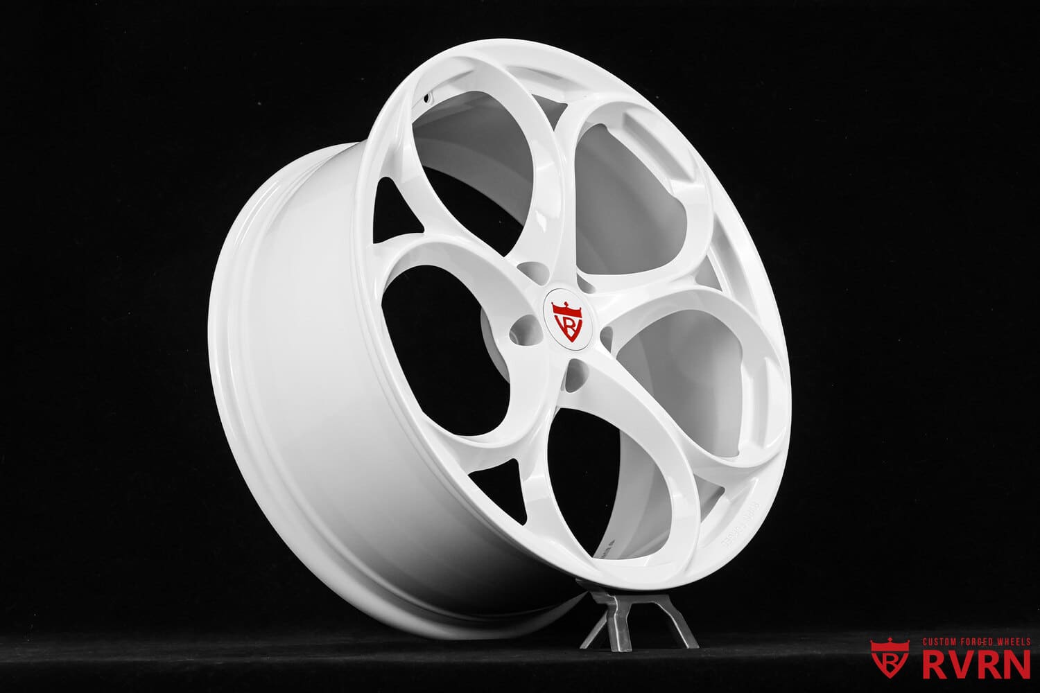 2012 BMW 650i Convertible Custom 22” White Forged Wheels – RVRN WHEELS
