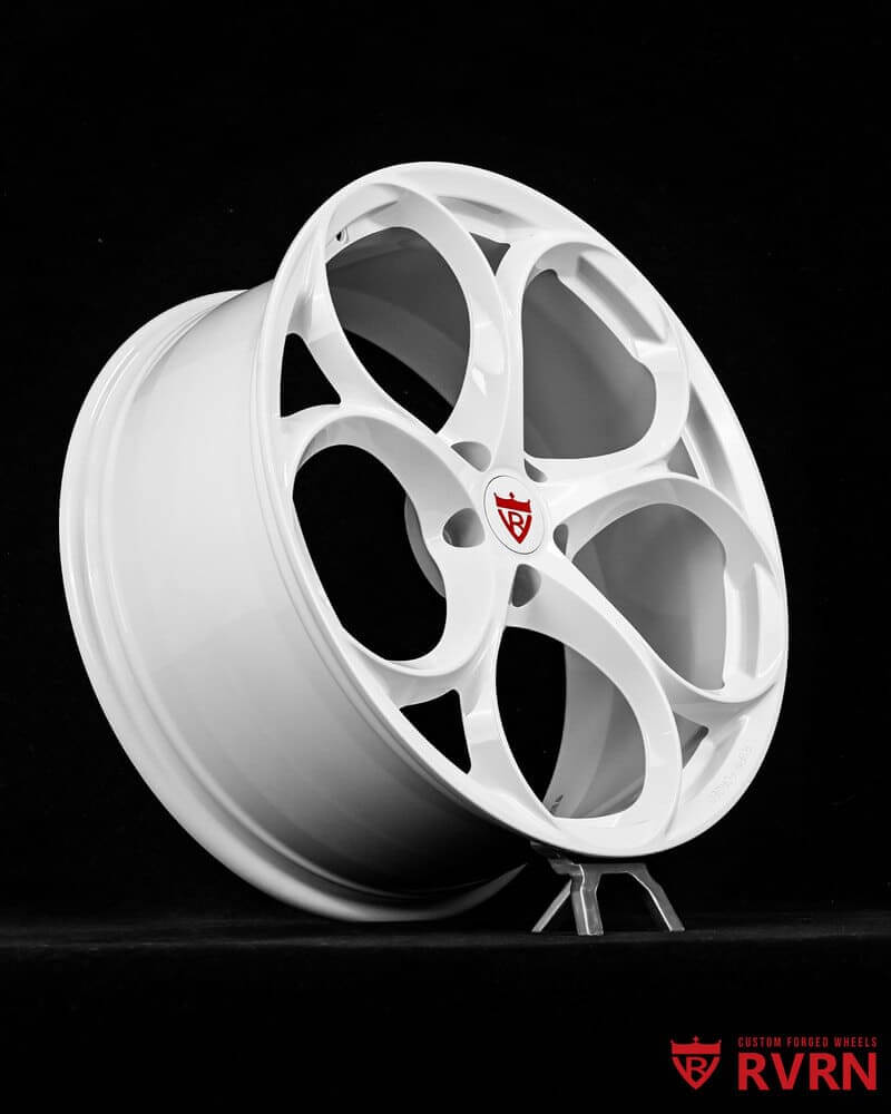 2012 BMW 650i Convertible Custom 22” White Forged Wheels