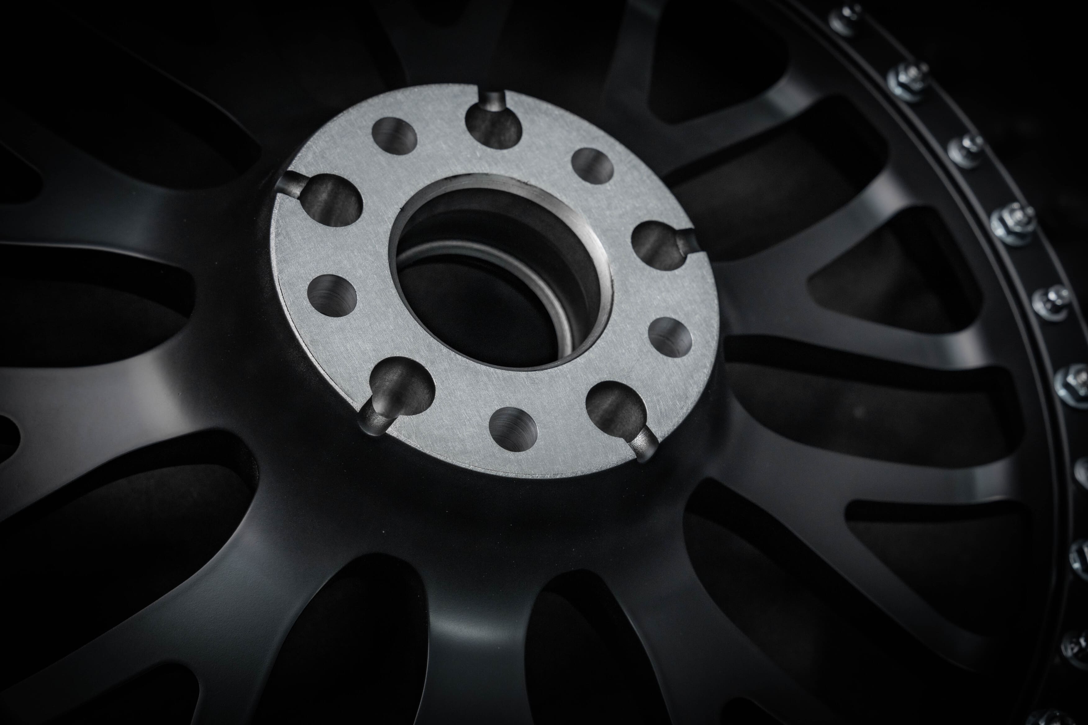 Custom Matte Black Ferrari 458 Wheels | RV-DC56 RVRN – RVRN WHEELS