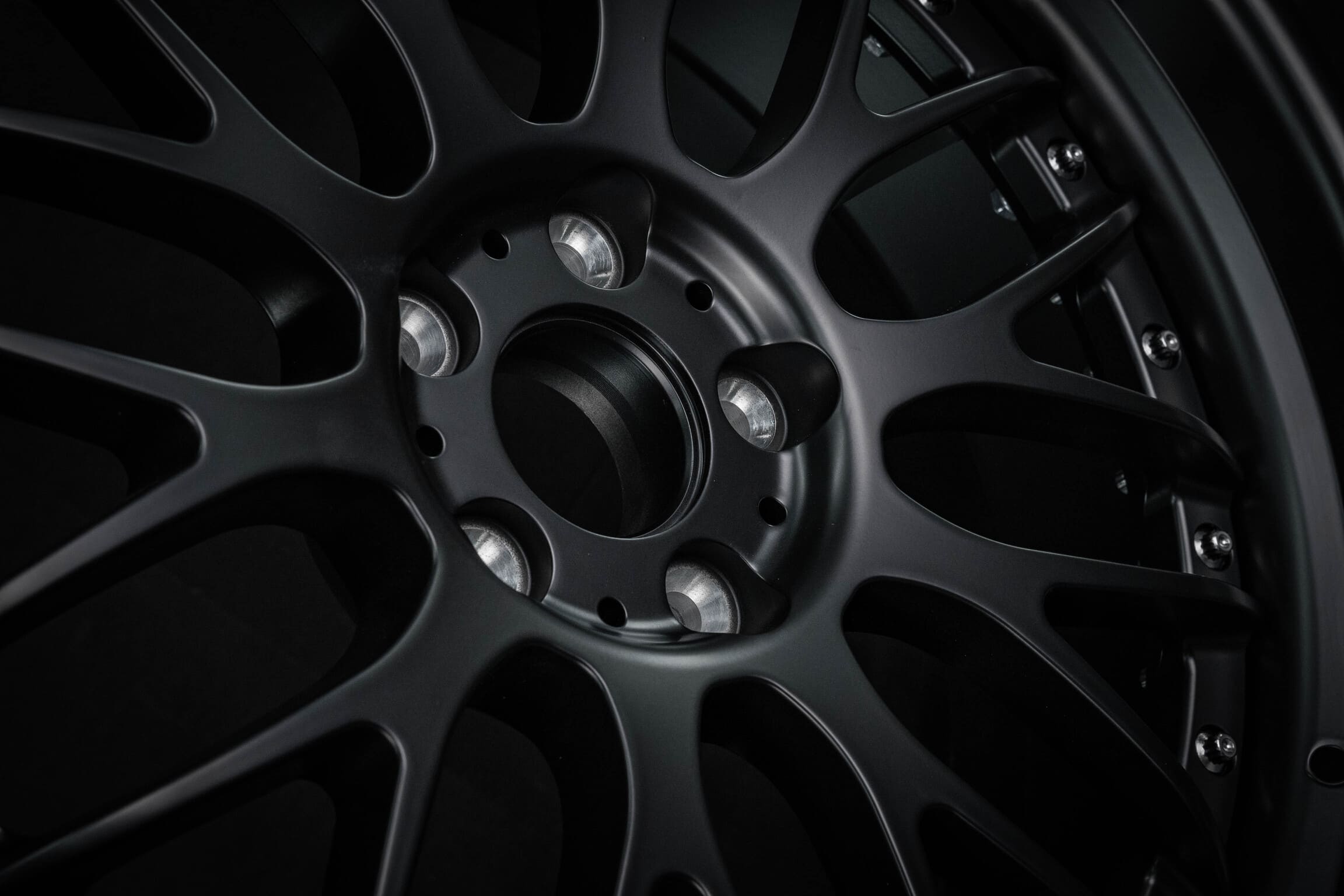 Custom Matte Black Ferrari 458 Wheels | RV-DC56 RVRN – RVRN WHEELS