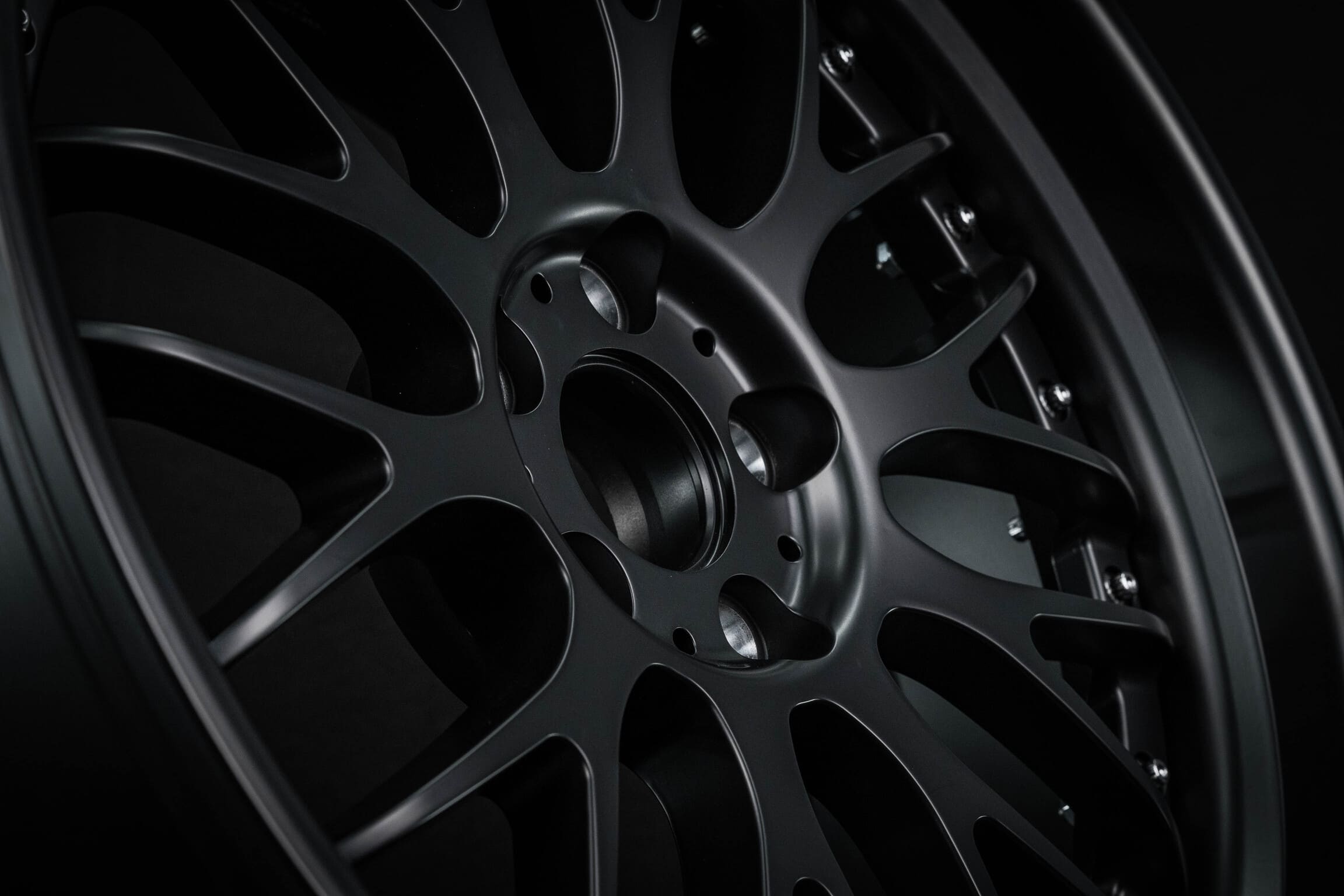Custom Matte Black Ferrari 458 Wheels | RV-DC56 RVRN – RVRN WHEELS