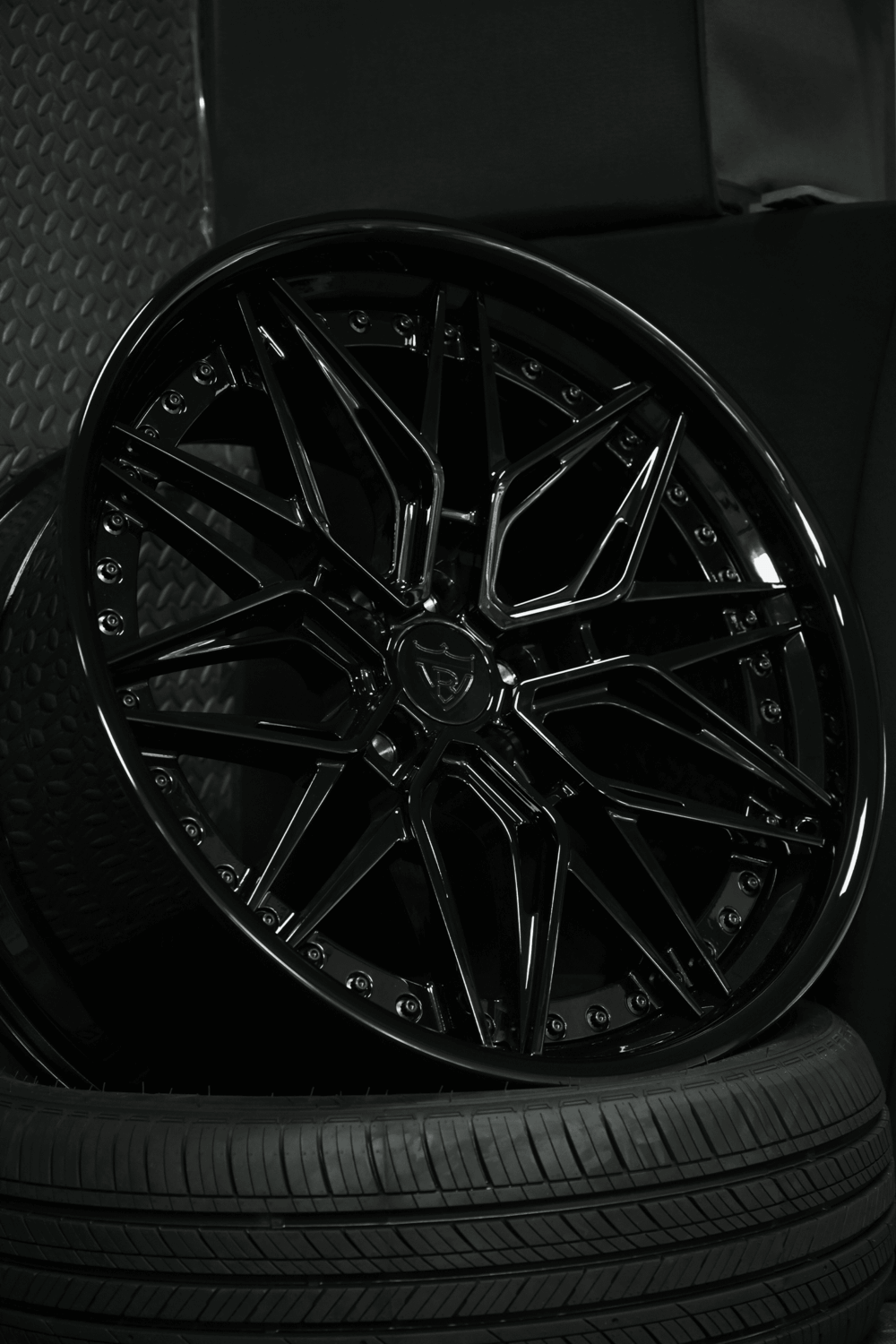 Tesla Model S Custom Deep Dish Wheels-T081 RVRN Forged