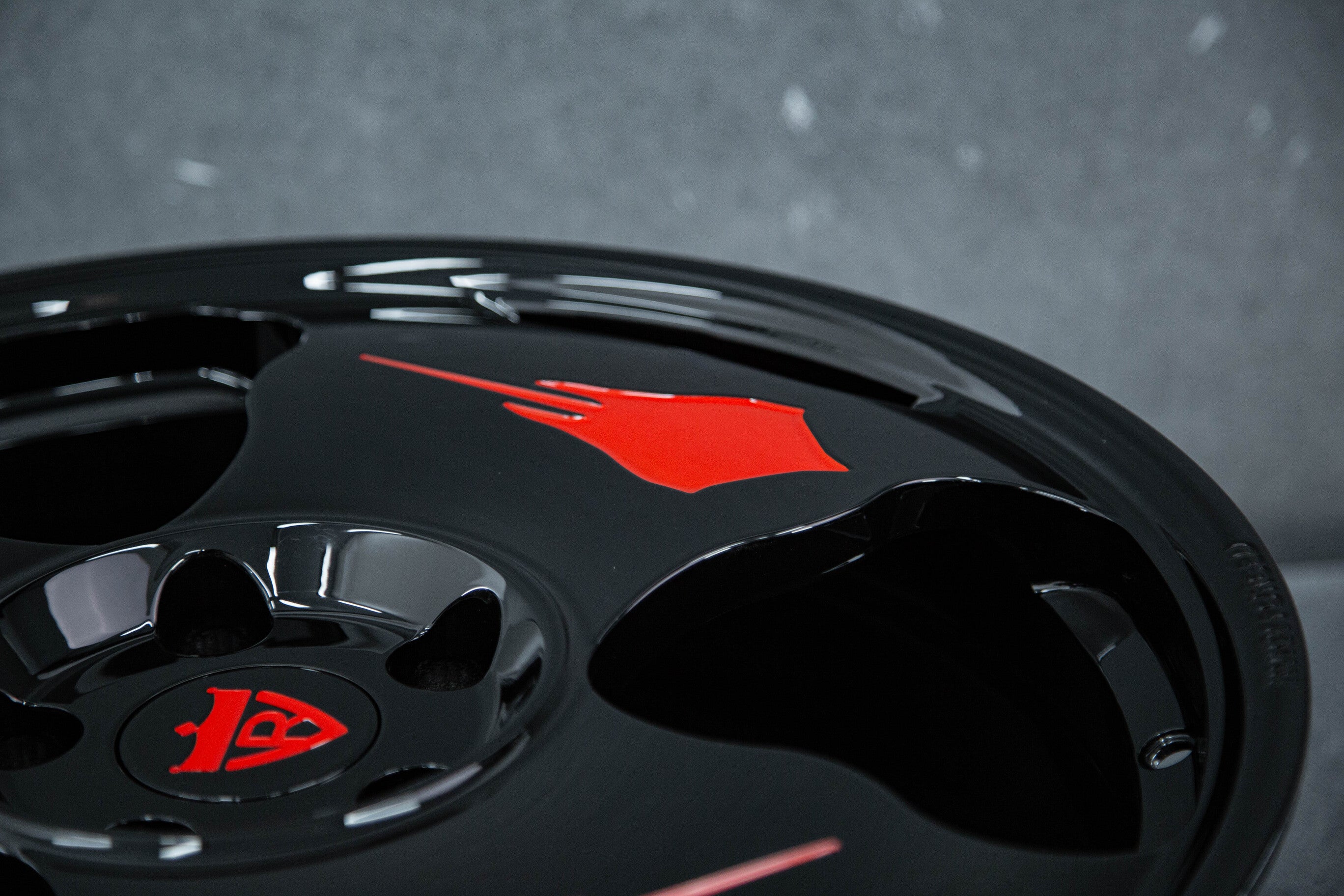 Gloss Black Red Rims for Corvette C7 Z51 | RVRN Wheel – RVRN WHEELS