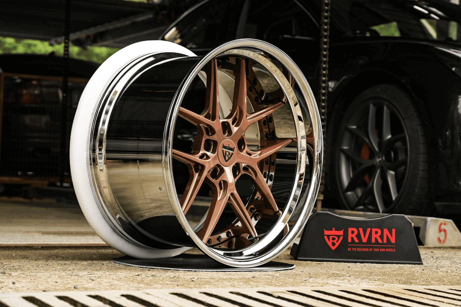 2016 BMW M5 Deep Dish Chrome & Purple Forged Wheels RV-DR08D – RVRN WHEELS