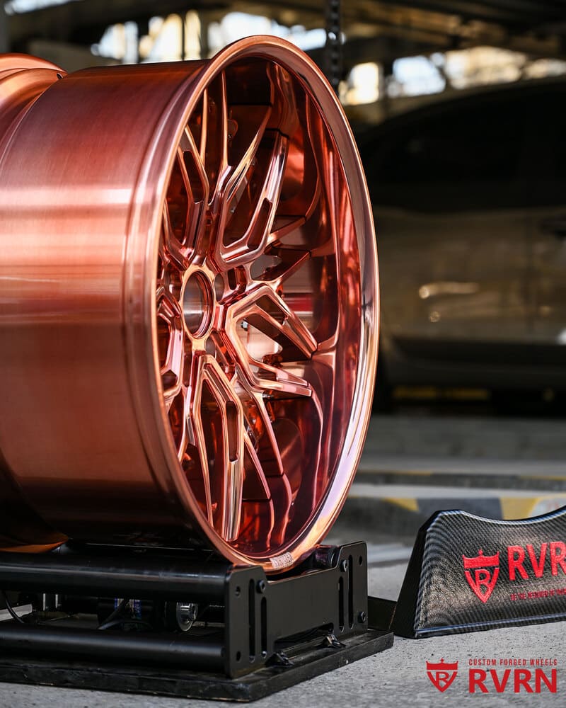 2016 Camaro SS Wheels – Custom Rose Gold Forged Rims – RVRN WHEELS