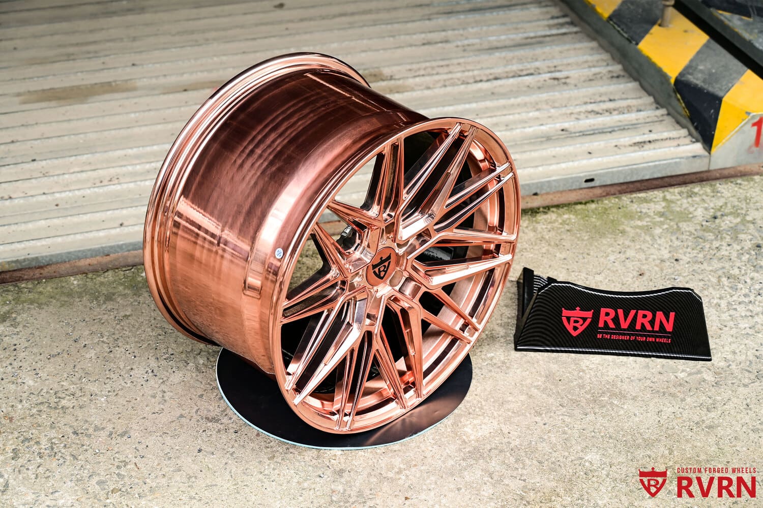 C7 Z06 Rose Gold Wheels | Custom Forged by RVRN Wheels – RVRN WHEELS