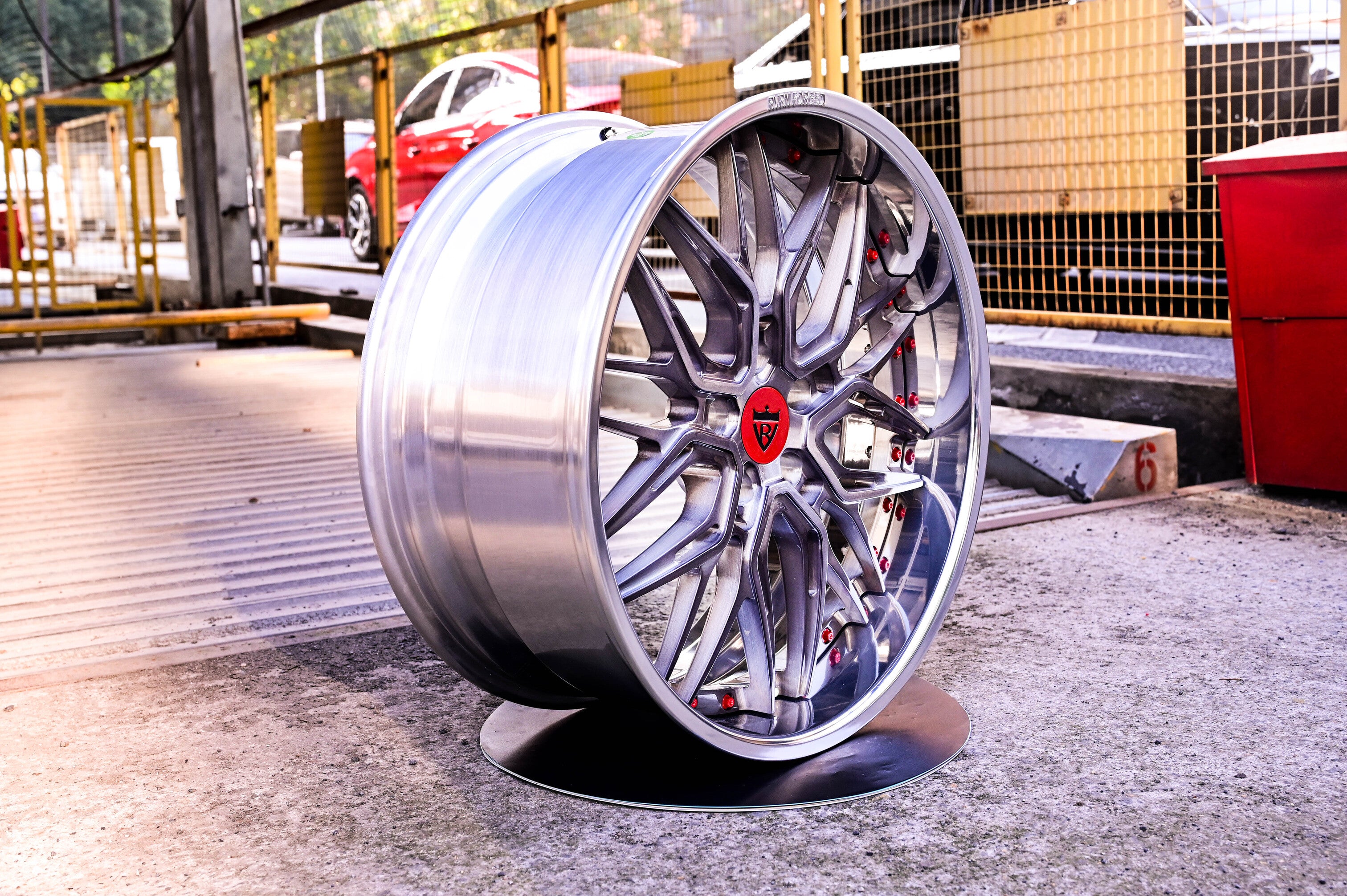 2018 Lexus LC500 custom aftermarket wheels-RVRN forged