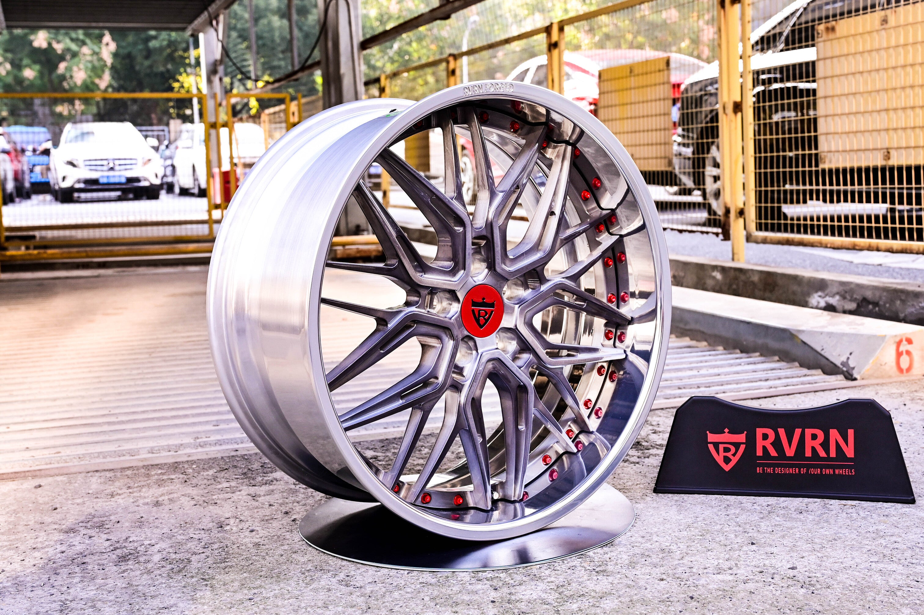 2018 Lexus LC500 custom aftermarket wheels-RVRN forged