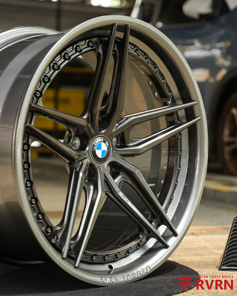 2019 BMW M850i Custom 5 Spoke Forged Wheels RV-DP03 – RVRN WHEELS