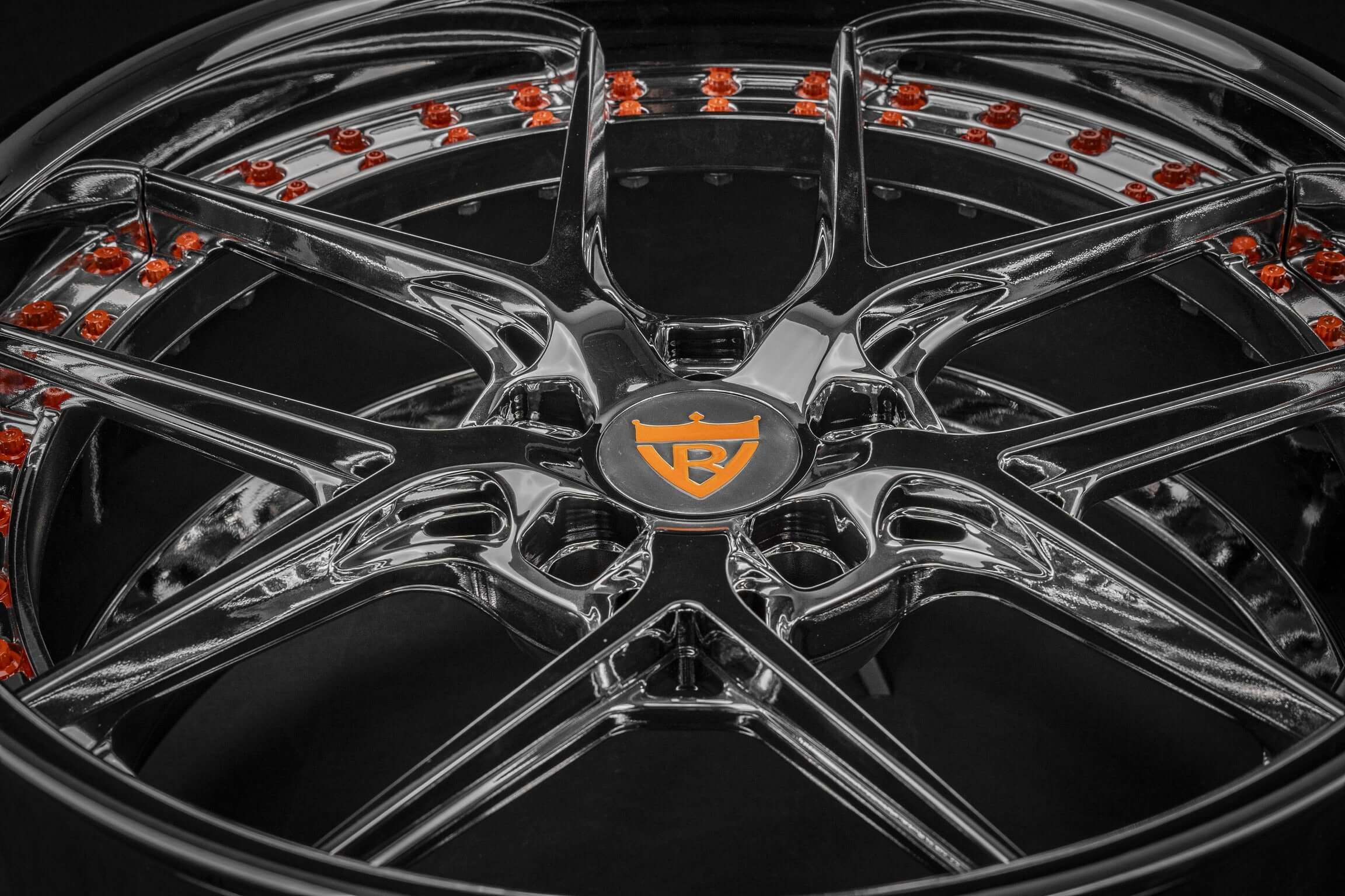 Ford Mustang Shelby GT500 Deep Dish Chrome Wheels: RV-DR08D