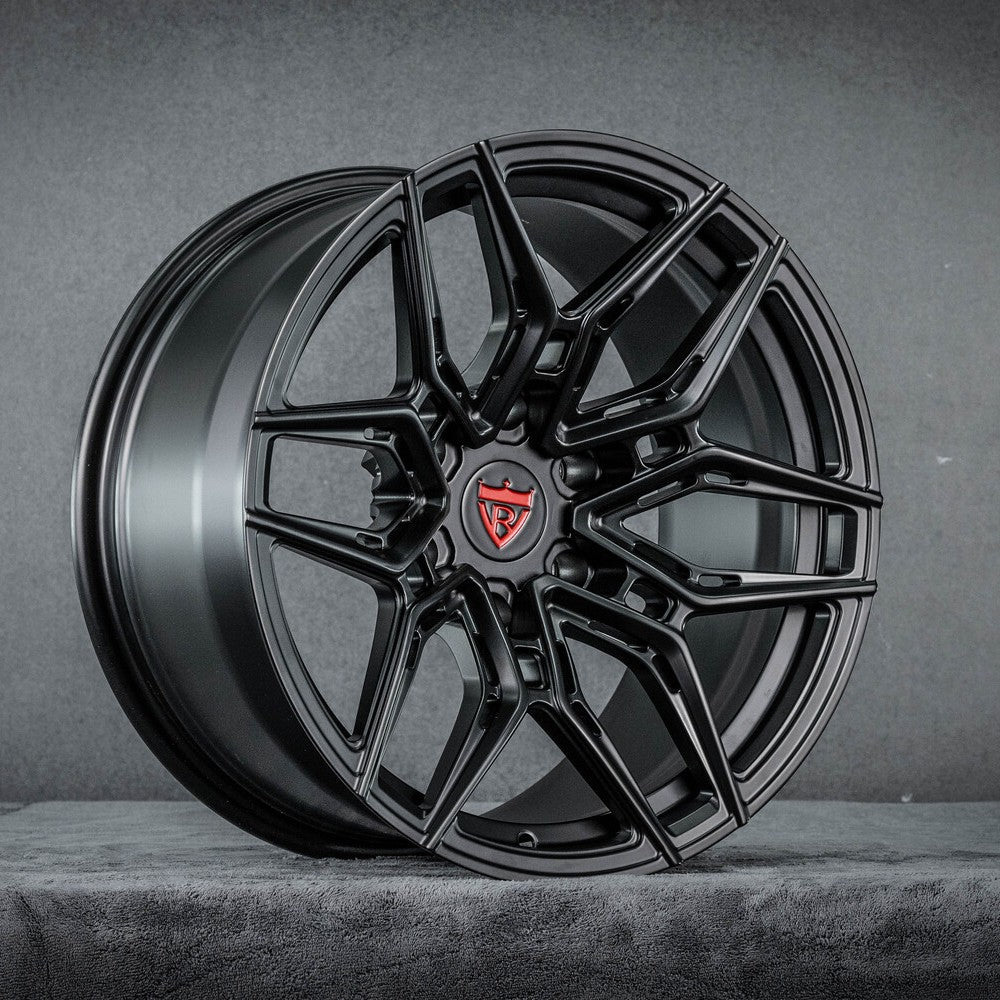Dodge Ram TRX Wheels Custom Forged RV-MR616 in Matte Black – RVRN WHEELS