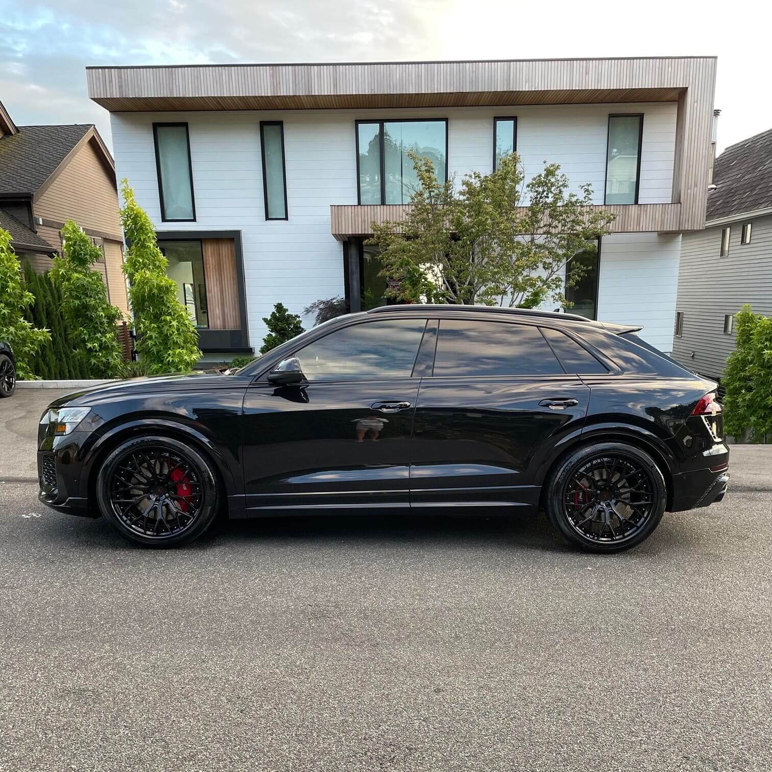 23" Gloss Black 2022 Audi RSQ8 Forged Wheels – Concave Style