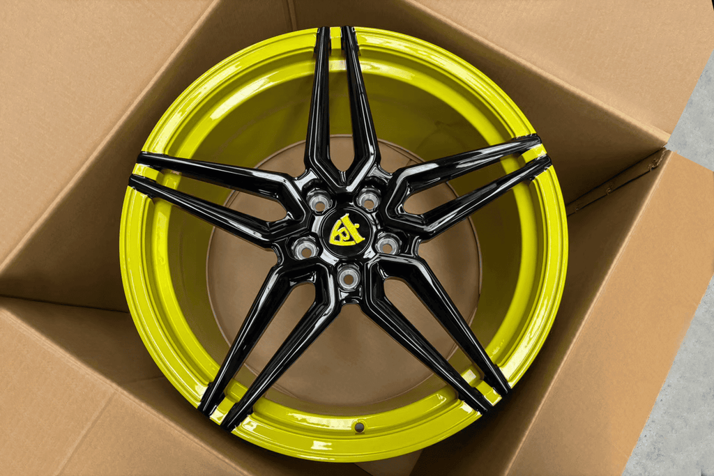 Corvette C8 Aftermarket Yellow Rims | RV-MR02 by RVRN – RVRN WHEELS