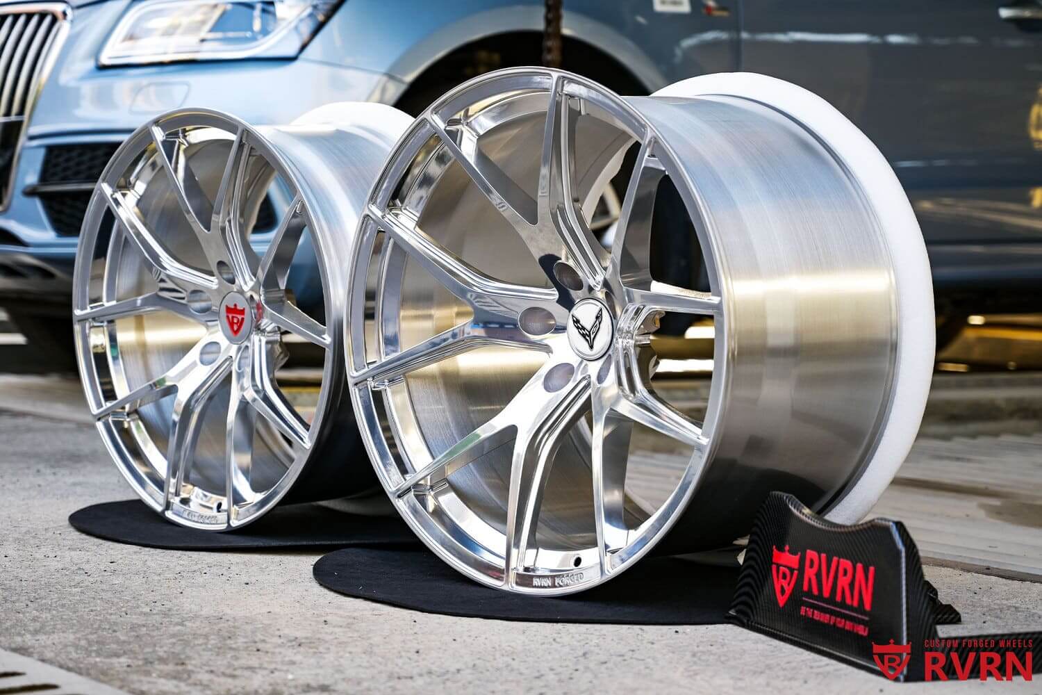 2023 C8 Z06 Forged Wheels – Custom Concave Polish RV-MC24 – RVRN WHEELS