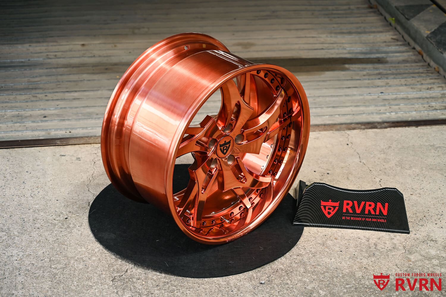 Dodge Charger Hellcat Wheels: Custom 20" Rose Gold RV-DC39