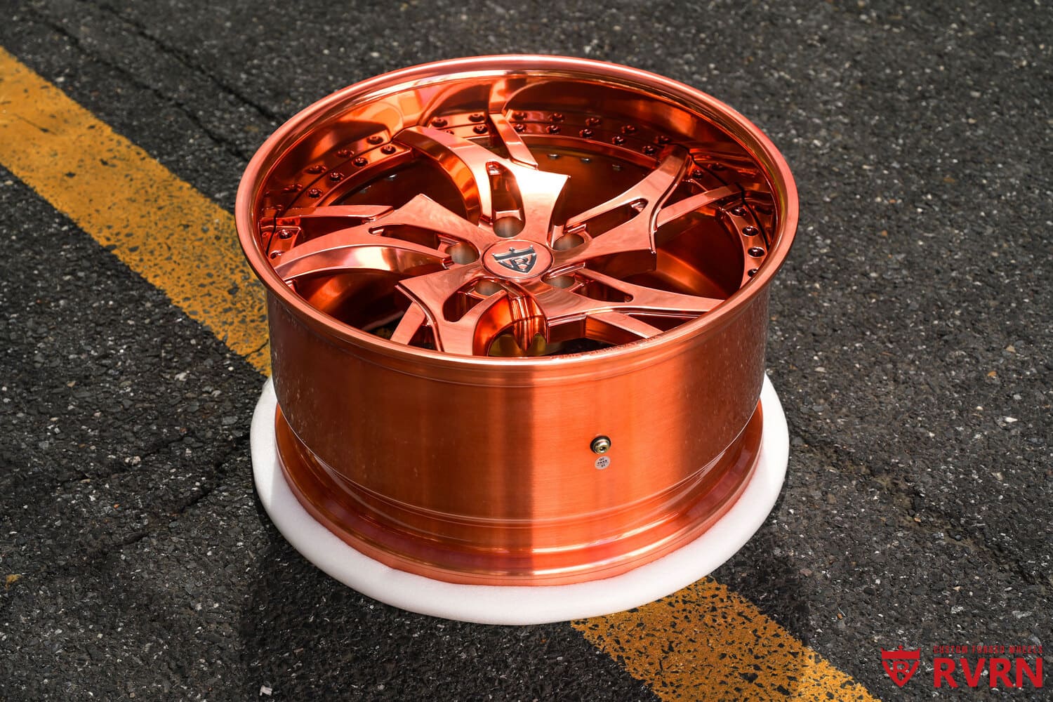 Dodge Charger Hellcat Wheels: Custom 20" Rose Gold RV-DC39 – RVRN WHEELS