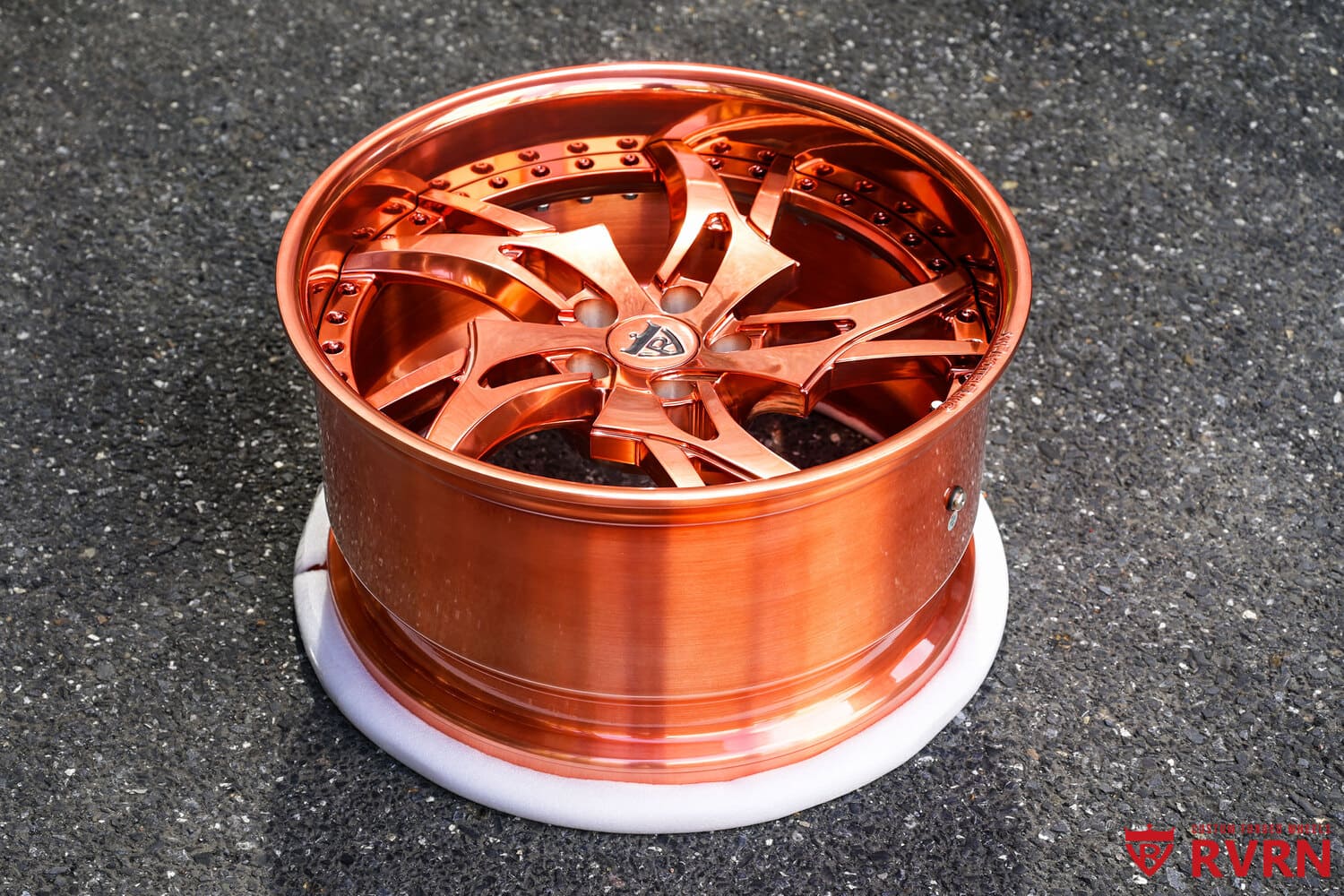 Dodge Charger Hellcat Wheels: Custom 20" Rose Gold RV-DC39 – RVRN WHEELS