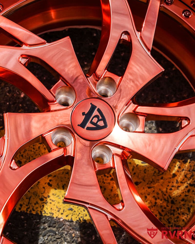 Dodge Charger Hellcat Wheels: Custom 20" Rose Gold RV-DC39 – RVRN WHEELS