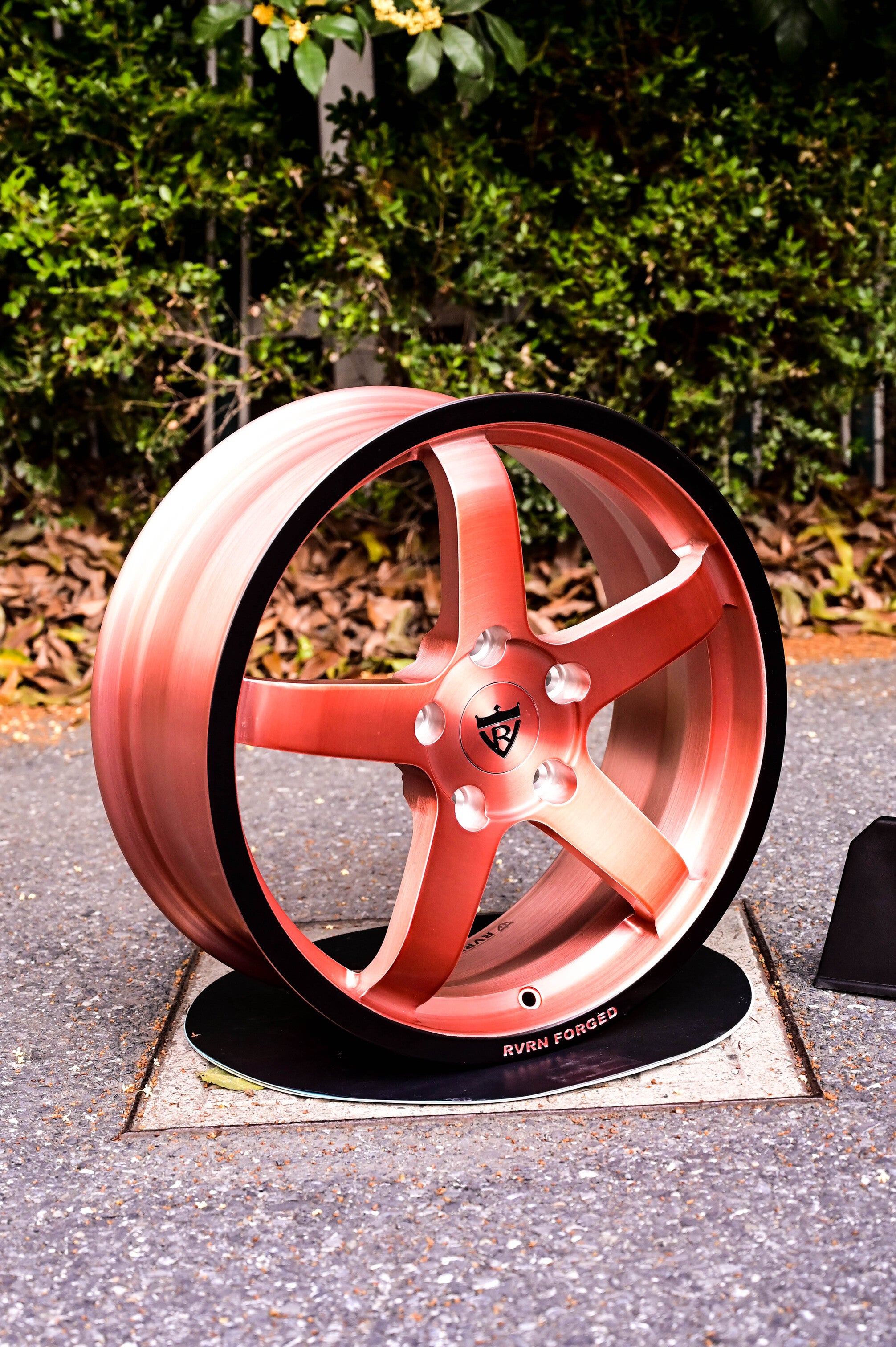 2023 Jeep Wrangler Rose Gold Wheels-RVRN Custom Forged Monoblock Wheel
