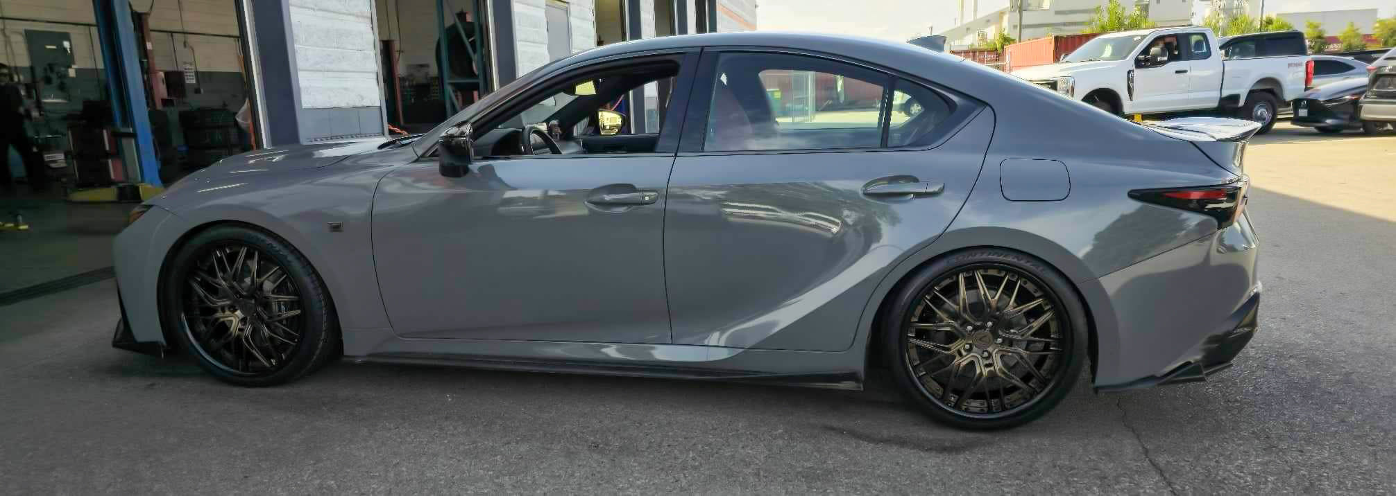 Lexus IS500 F Sport Custom Forged Bronze Wheels