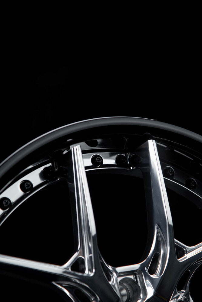 Lexus IS300 F Sport Wheels: Custom Black & Polished Set – RVRN WHEELS