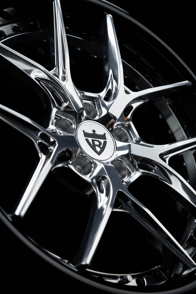 Lexus IS300 F Sport Wheels: Custom Black & Polished Set – RVRN WHEELS