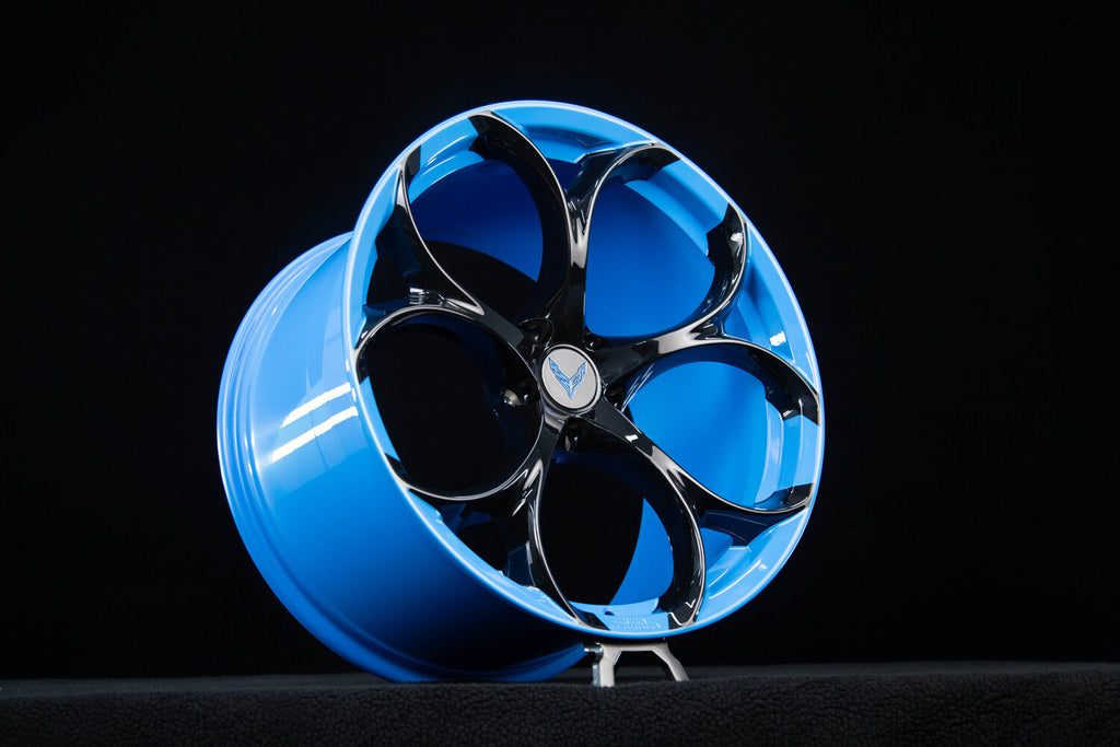 2025 Corvette C8 Z51 Custom Wheels – RV-MS016 Forged Design – RVRN WHEELS