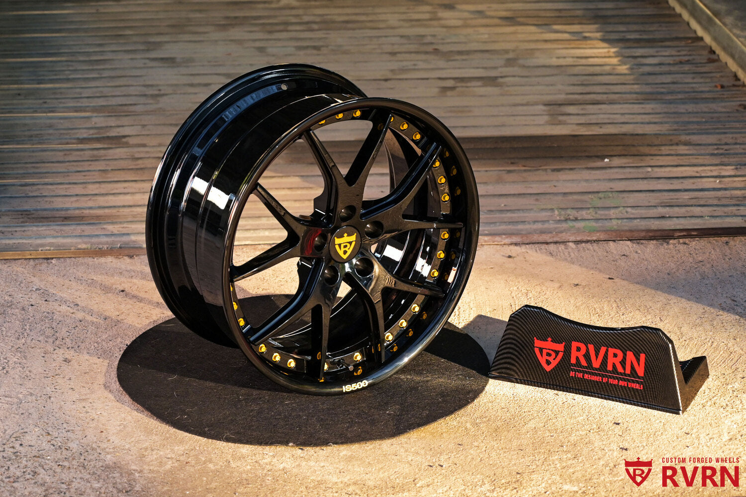 Lexus Wheels | Custom Black & Yellow RV-DC24 for 2025 IS500 – RVRN WHEELS