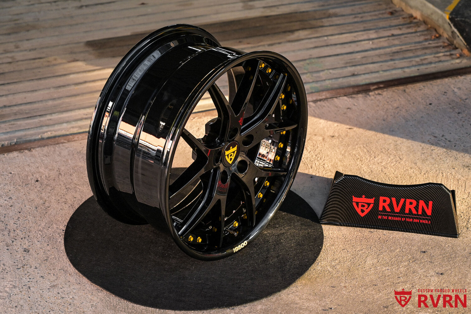 Lexus Wheels | Custom Black & Yellow RV-DC24 for 2025 IS500 – RVRN WHEELS