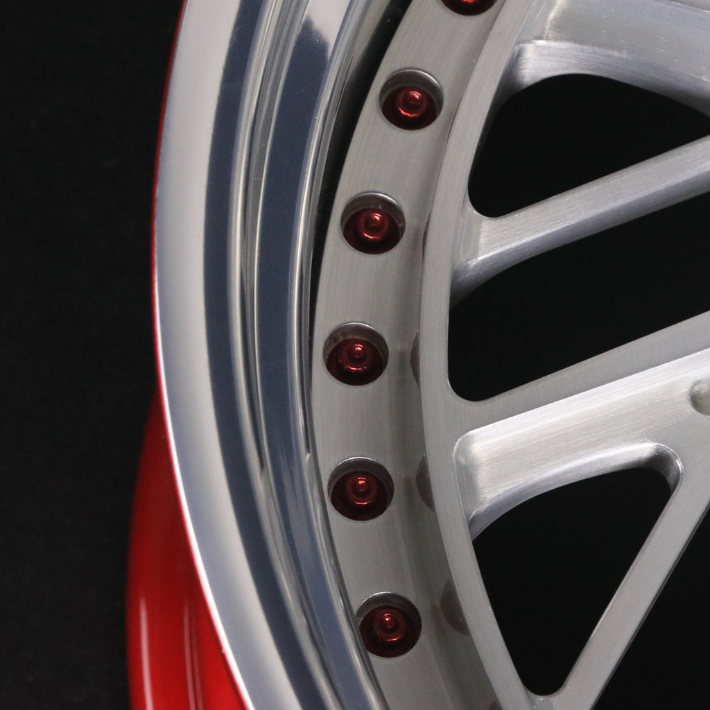 Custom Forged 3-Piece Acrua TSX Deep Dish Wheels: RV-C13