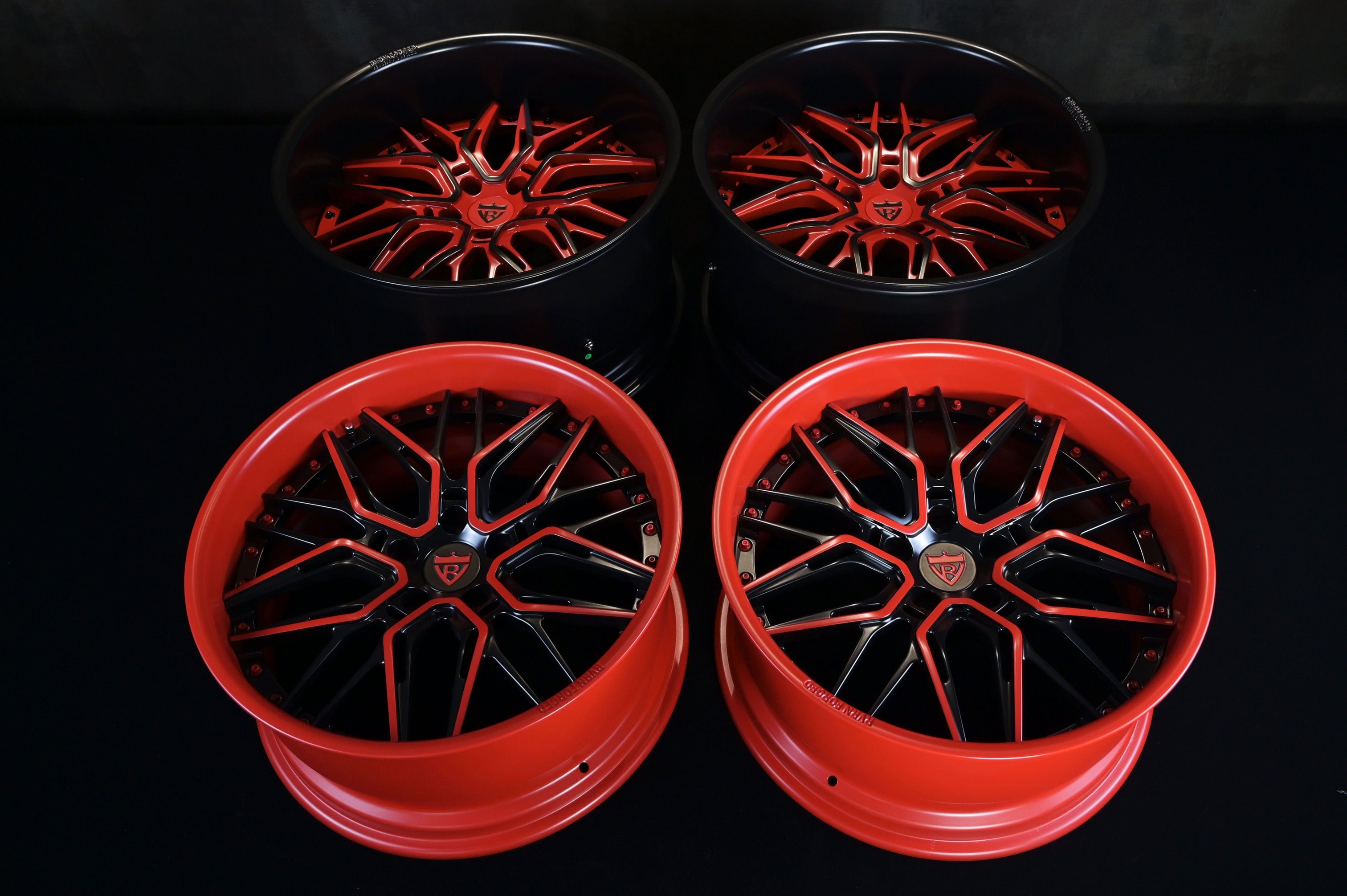 Corvette C8 Z51 Wideboby Custom Deep Dish Wheels&Rims: RVRN RV-T081 ...