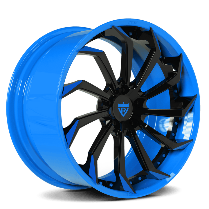 Custom Red & Black Forged Wheels & Rims | RVRN Forged – RVRN WHEELS