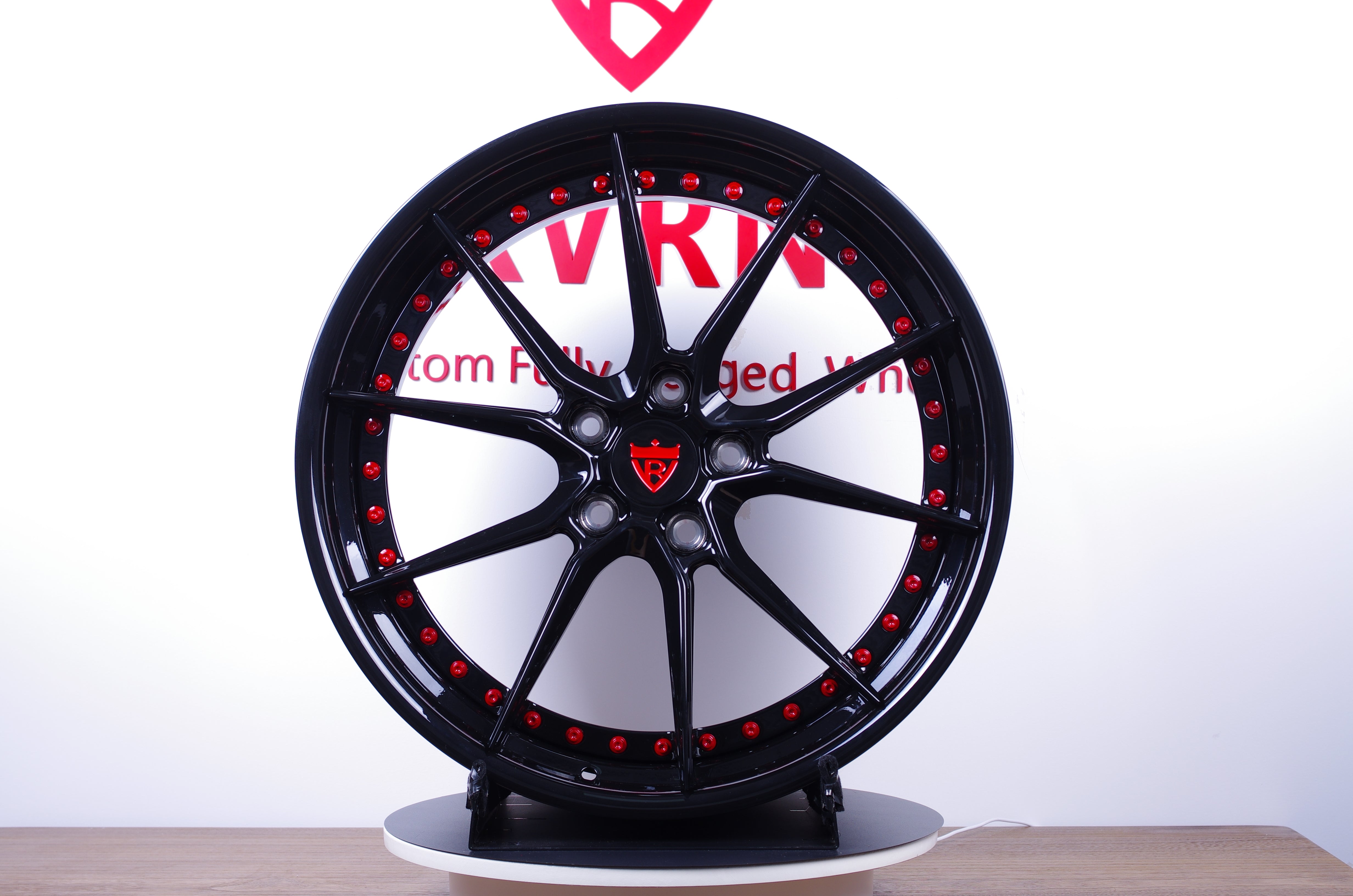 Custom Forged 2-Piece Black Corvette Z06 Aftermarket Wheels – RVRN WHEELS