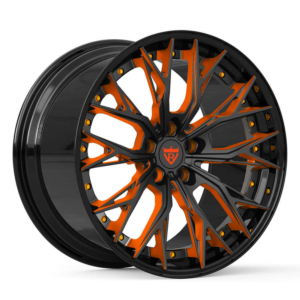 CUSTOM CORVETTE C1-C8 FORGED 2-PIECE WHEELS & RIMS: RV-DC04