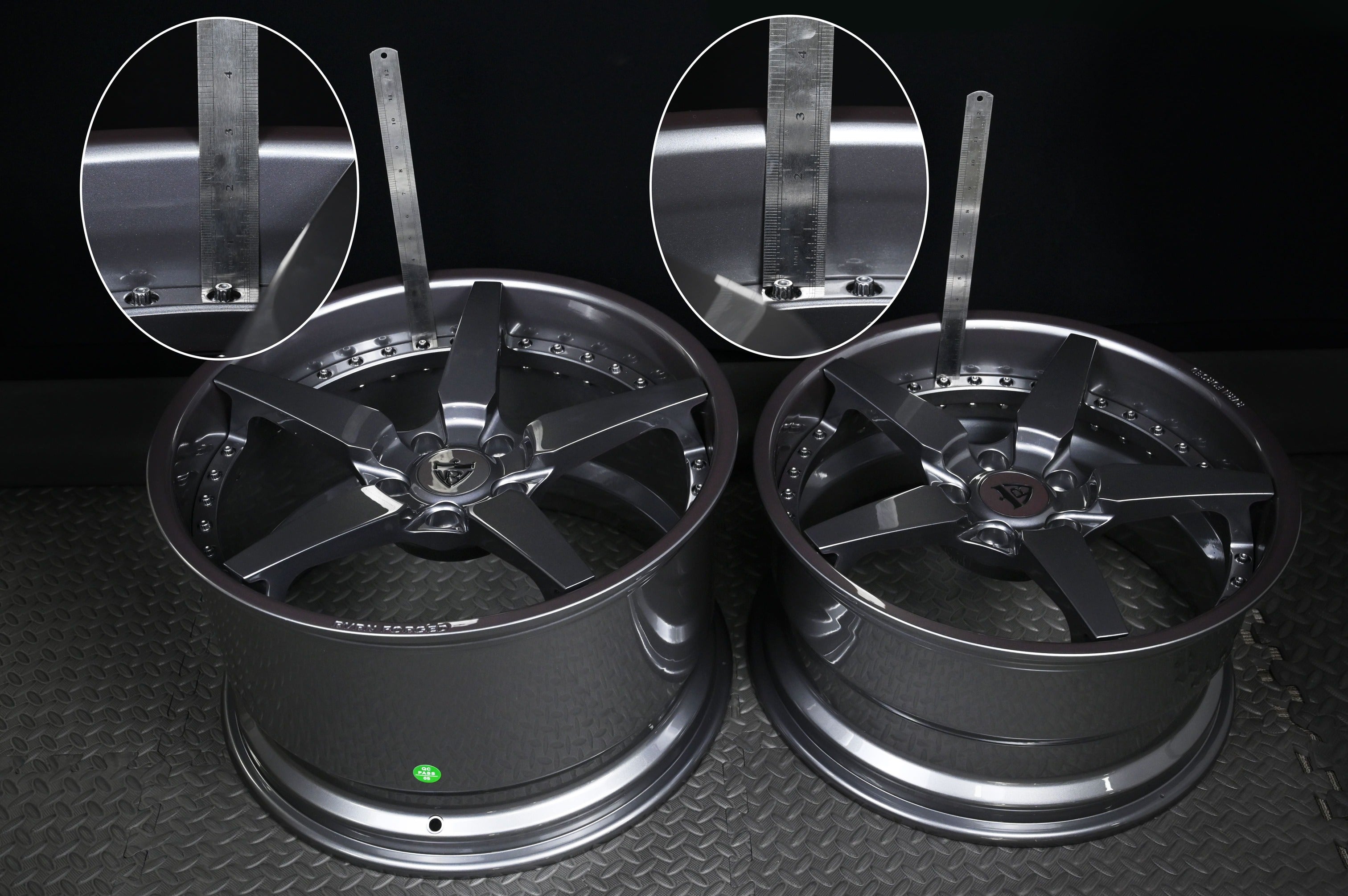 Corvette C6 Z06 Aftermarket 5 Spoke Wheels: RV-DF14 – RVRN WHEELS