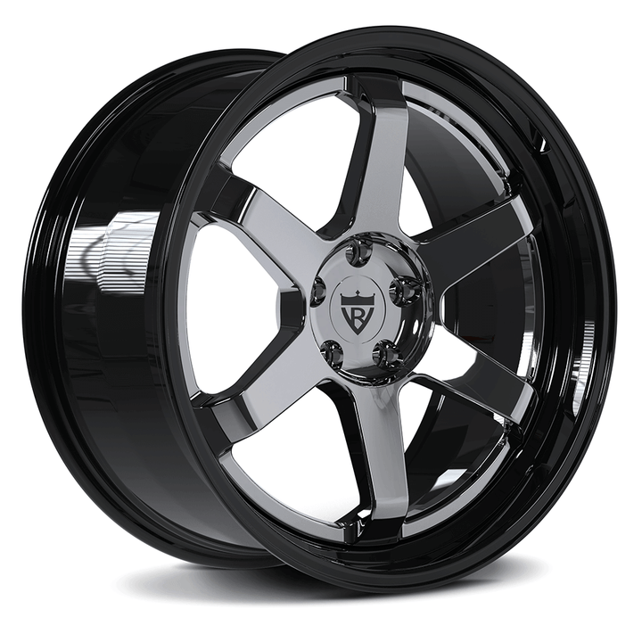 Black Custom Forged Wheels & Rims-Monoblock, 2/3-Piece