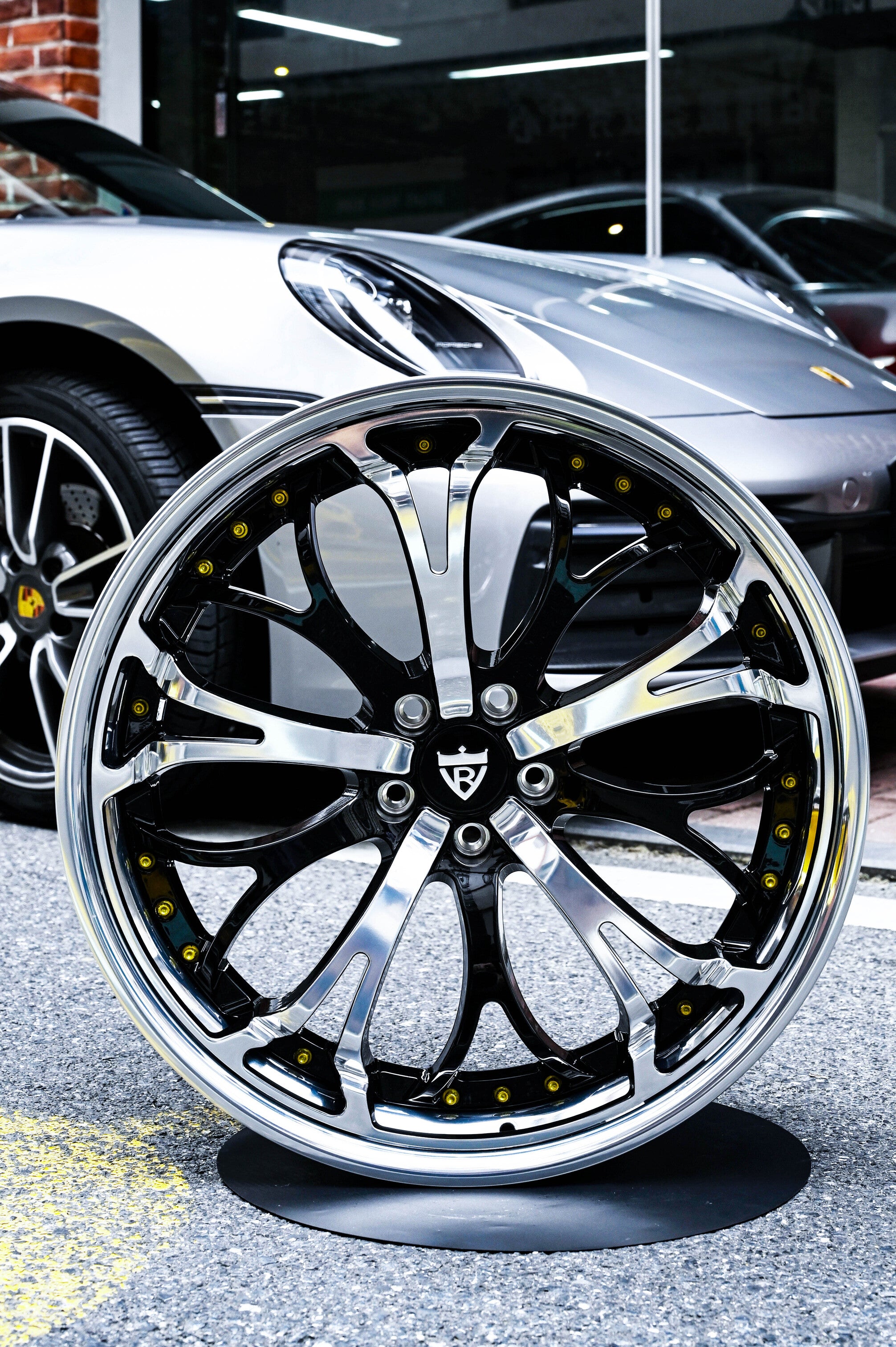 Lincoln Towncar Custom Forged Wheels-2-Piece Rims