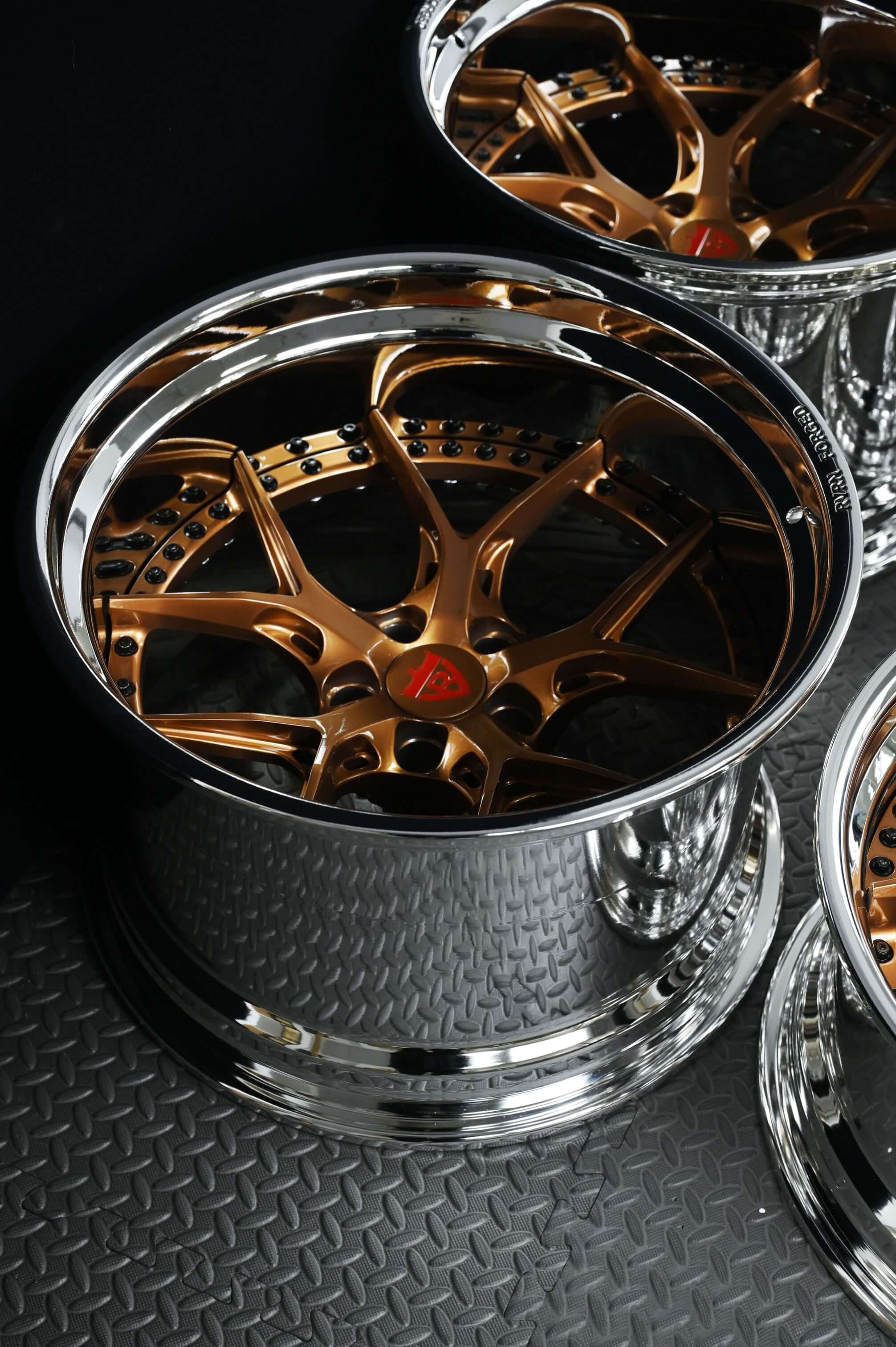 1970 Dodge Charger Custom Wheels-Deep Dish Chrome Rims