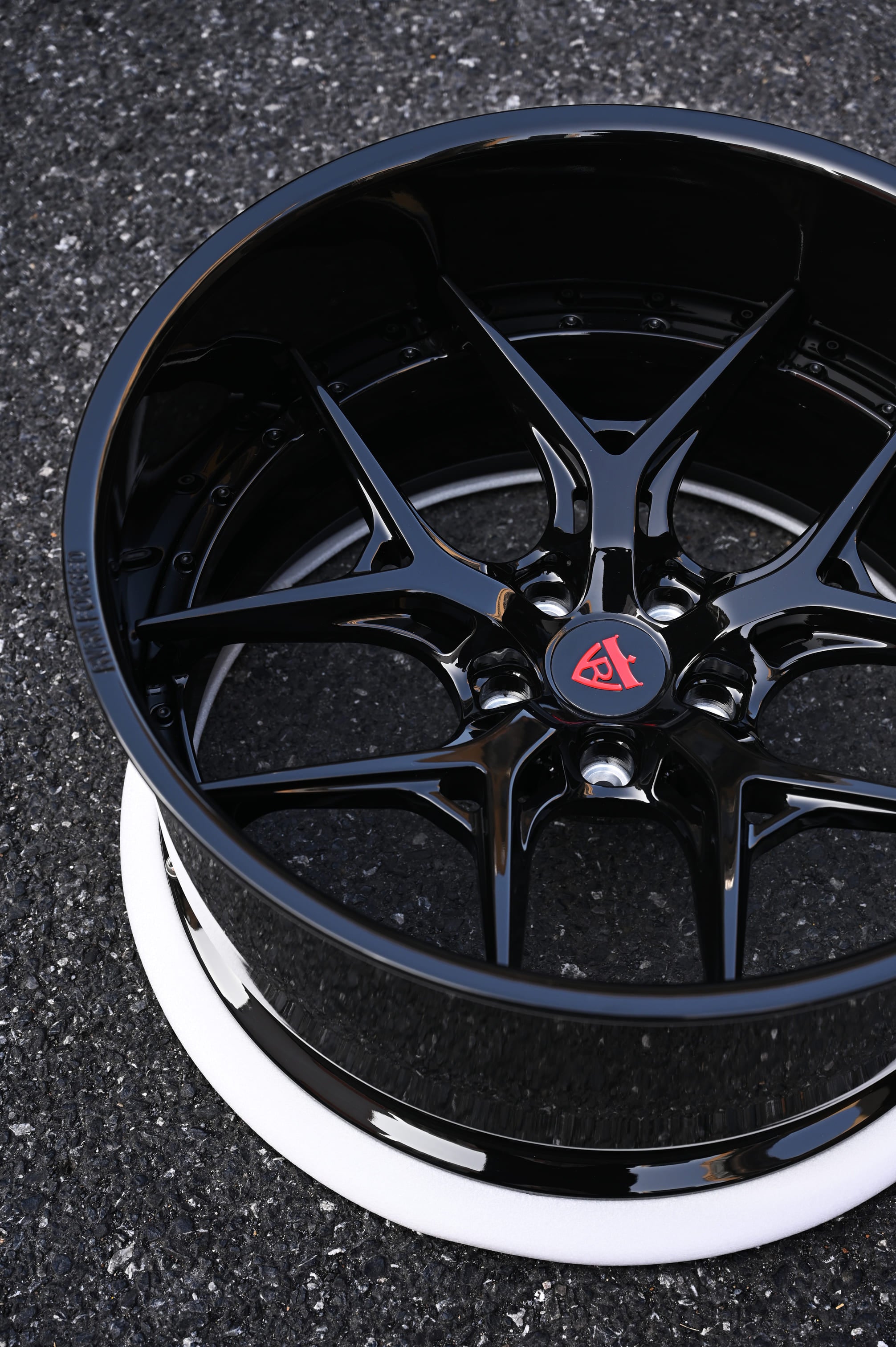 1984 Chevy C10 Custom Wheels | RVRN Forged 22" Deep Dish Black Rims