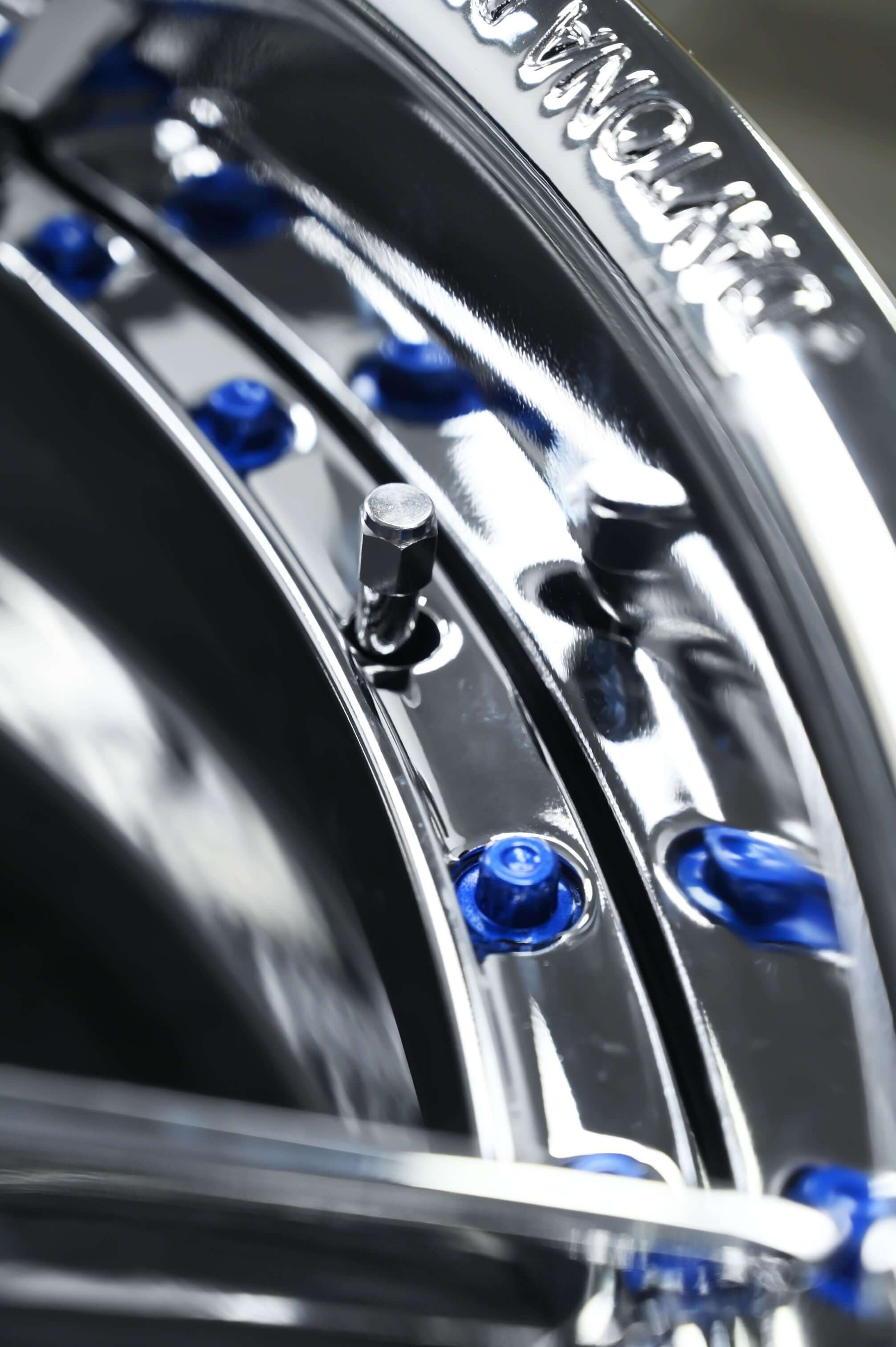 Dodge Charger Custom Deep Dish Chrome Wheels-DR08D Series