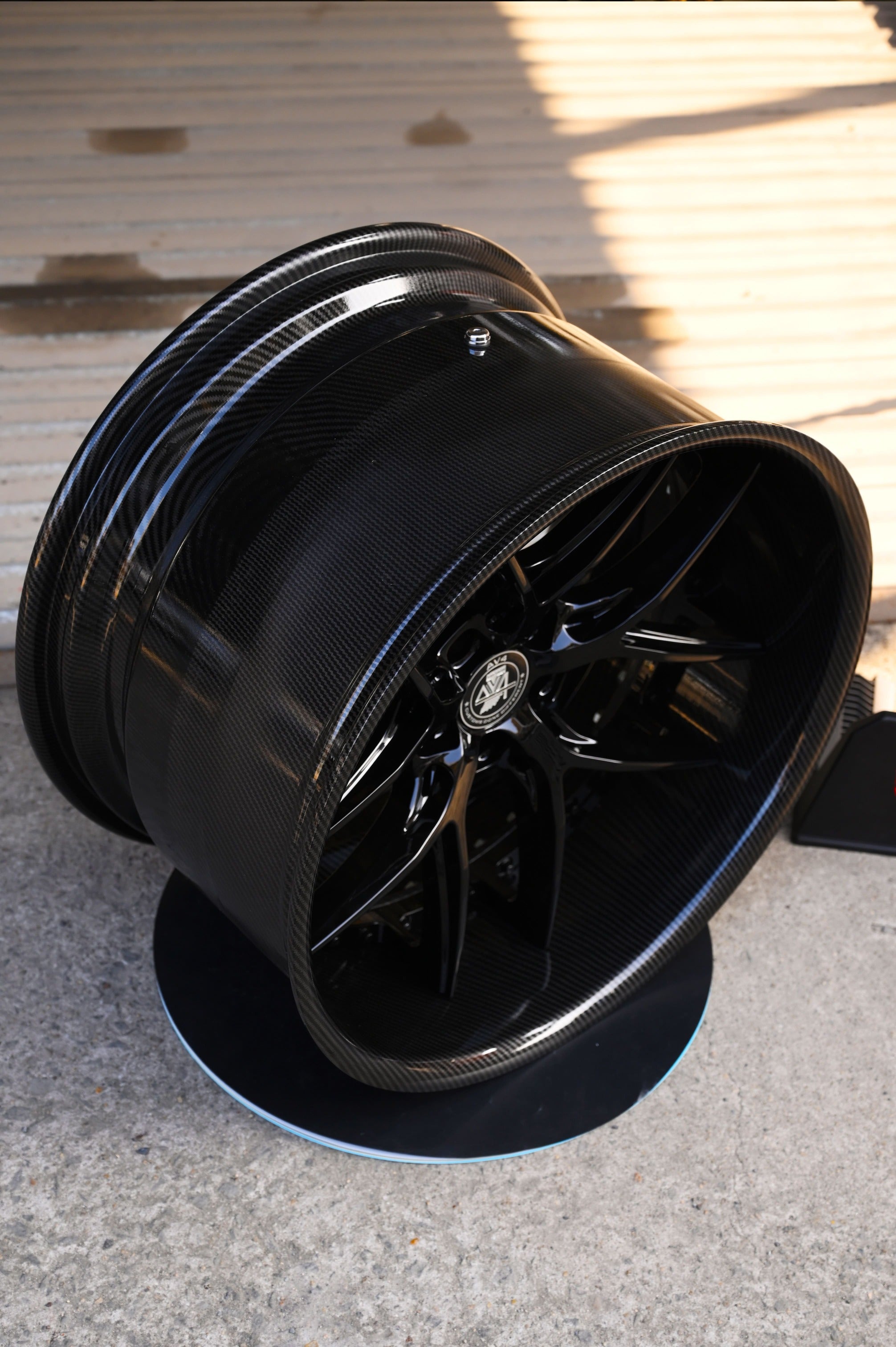 Dodge Challenger Aftermarket Carbon Fiber Dip Deep Dish Wheels& Rims-RV ...
