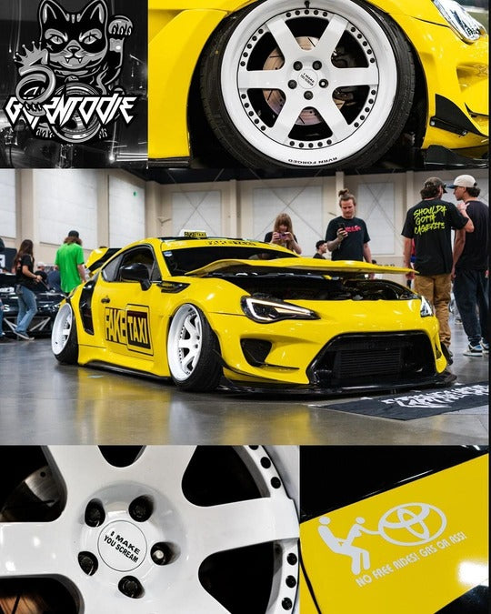 Scion FRS Aftermarket Custom Forged Wheels: Deep Dish 5 Spoke – RVRN WHEELS