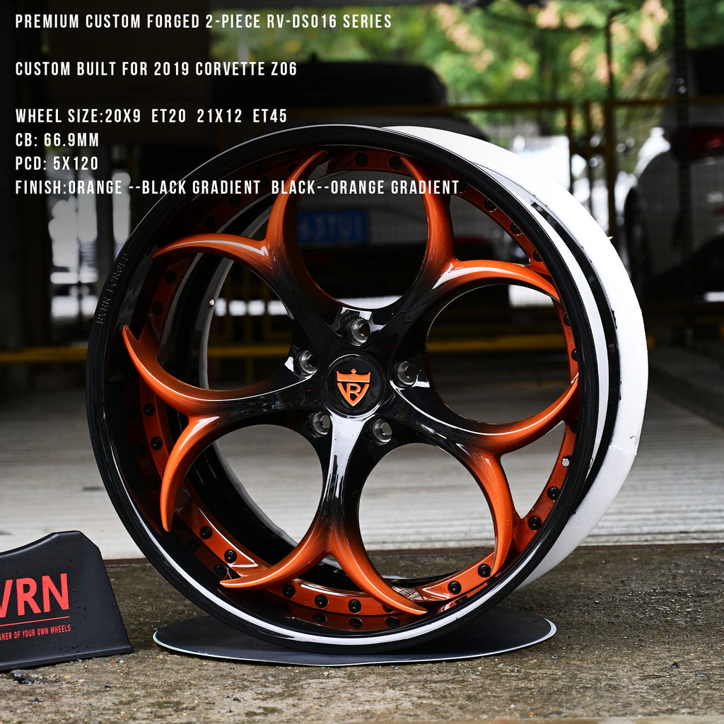 Custom c8 corvette wheels gllery-1-piece forged wheels