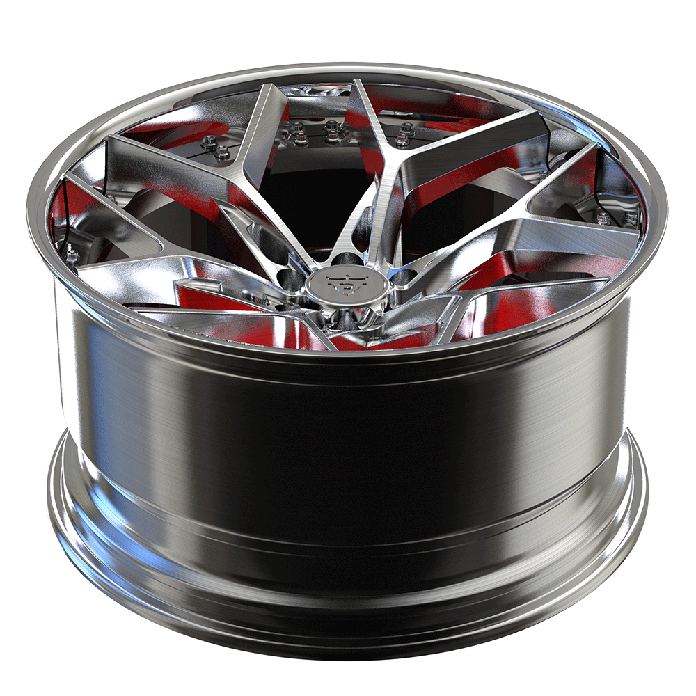 Custom Forged Concave Chrome Wheels: RV-DV03 6 Lug for Truck